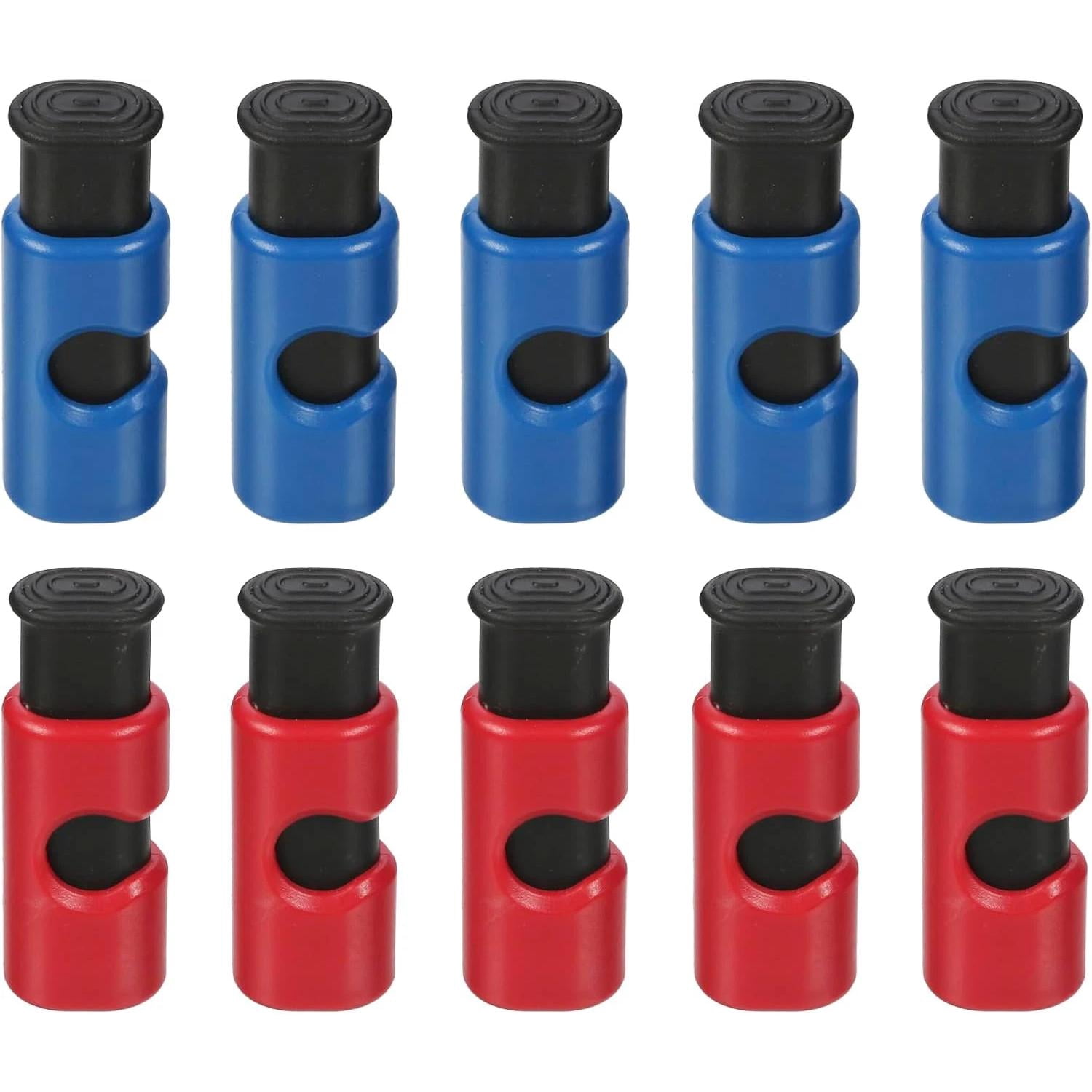 10 Pack Squeeze and Lock Bread Bag Clips for Food Storage, Plastic Bag ...