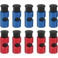 10 Pack Squeeze and Lock Bread Bag Clips for Food Storage, Plastic Bag ...