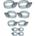 10 Pack Stainless Steel Hose Clamps (Assorted Sizes) - Walmart.com