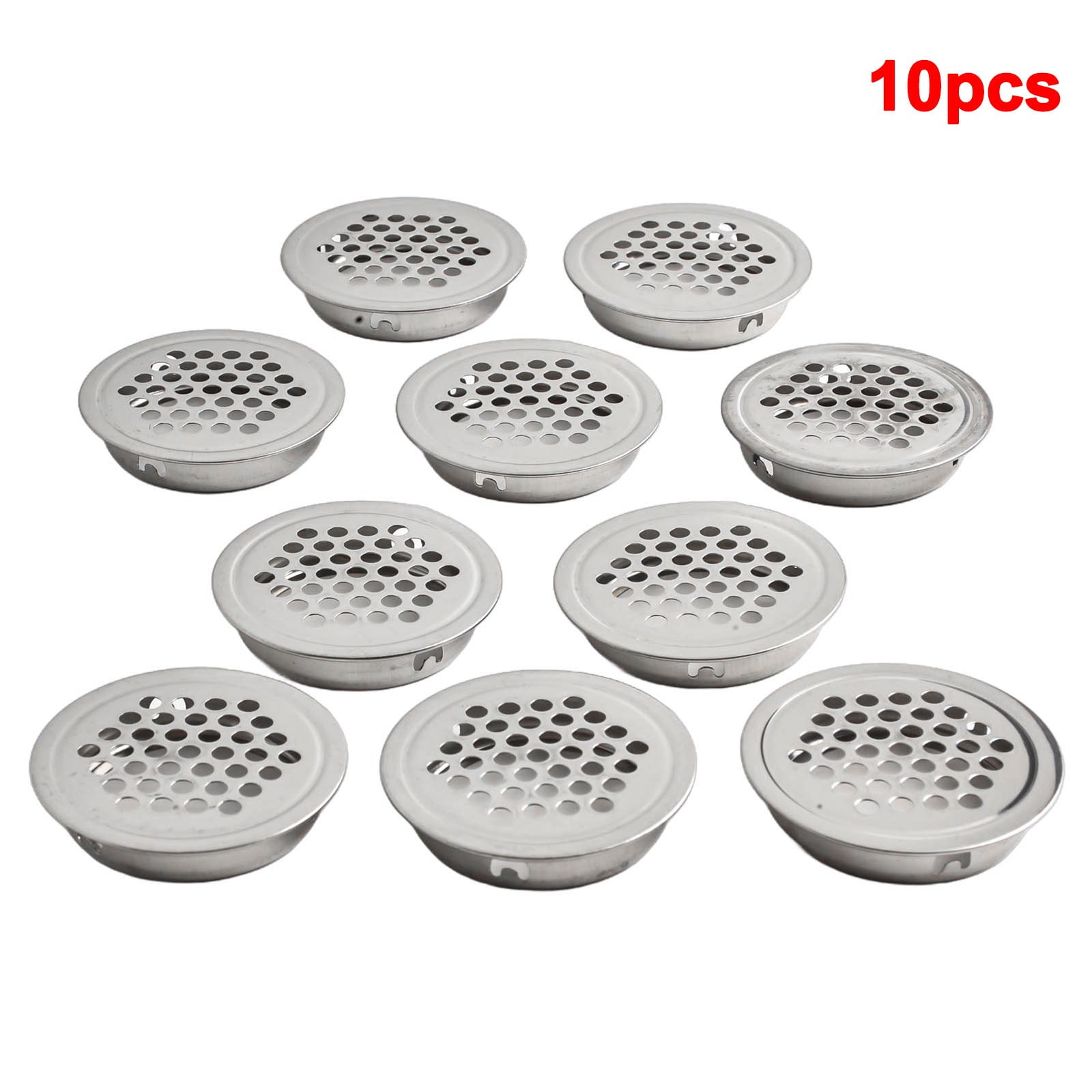 10 Pack Stainless Steel Round Vent Covers for Air Circulation in Home ...