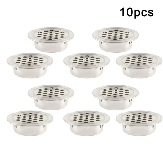 10 Pack Stainless Steel Round Vent Covers for Air Circulation in Home ...