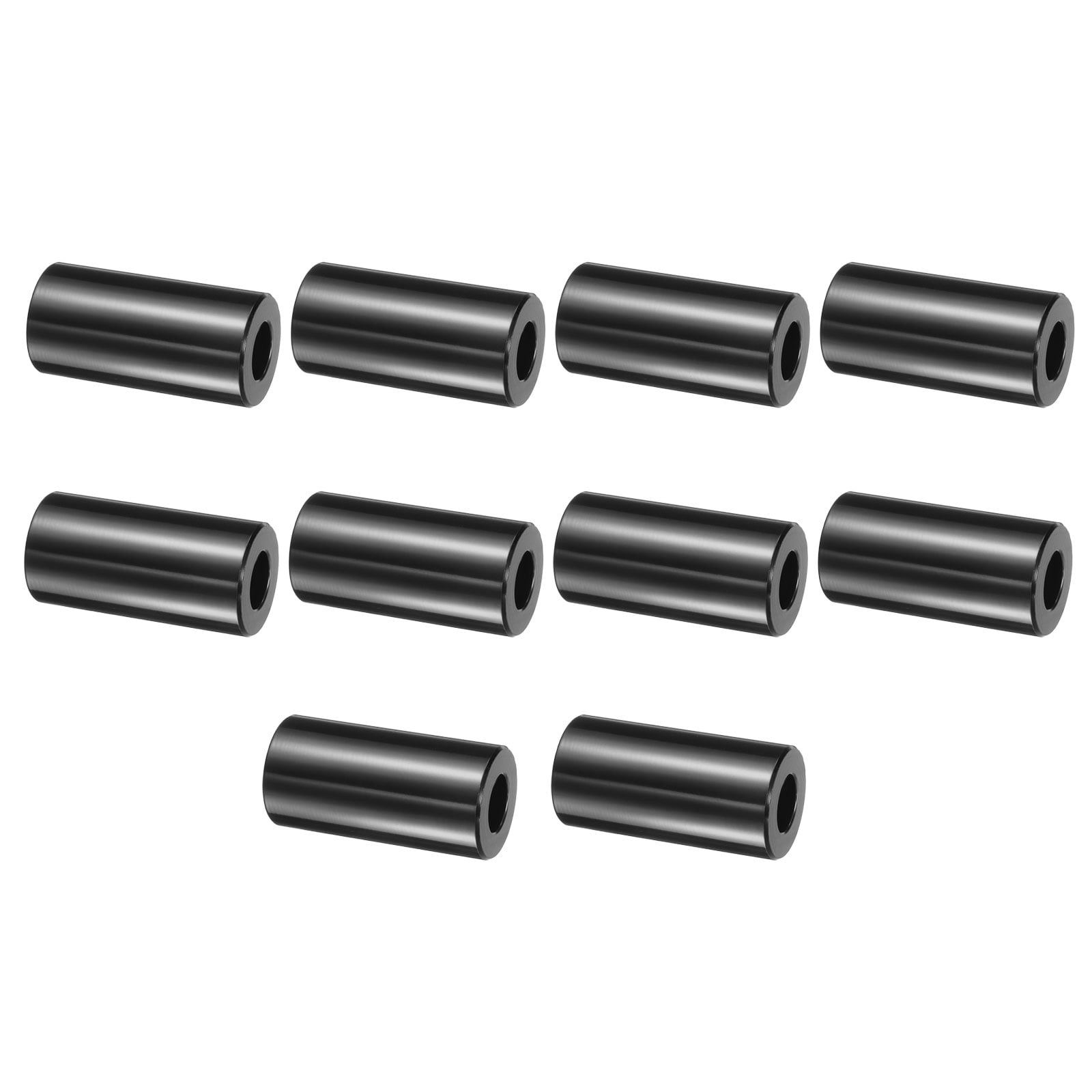 10 Pack Stainless Steel Spacer 1/2" Bore x 1" OD x 2" Length Screw ...