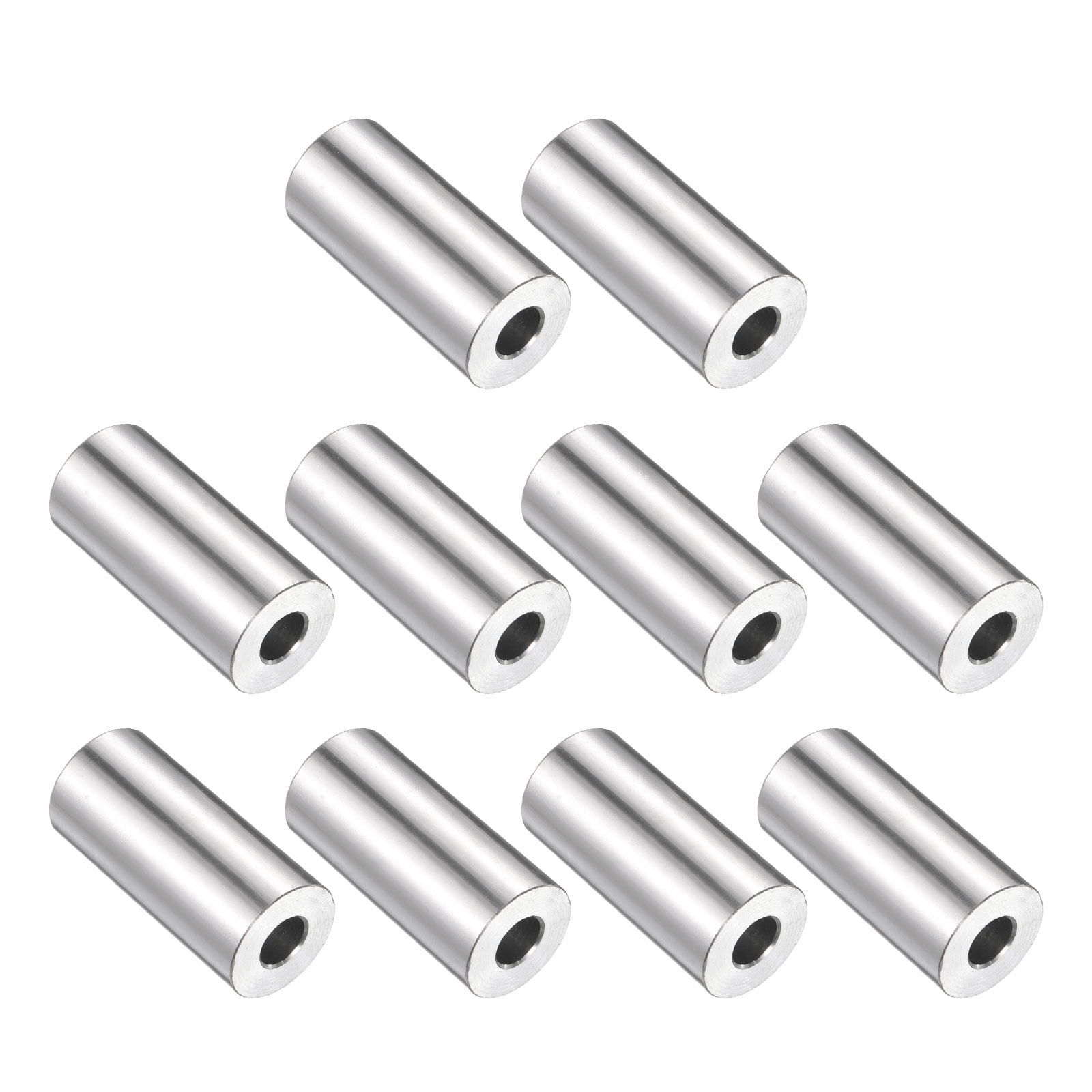 10 Pack Stainless Steel Spacer 5/16" Bore x 3/4" OD x 1-3/8" Length ...