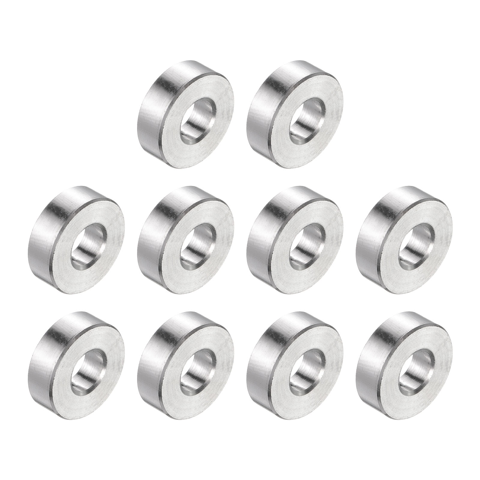 10 Pack Stainless Steel Spacer 5/16" Bore x 3/4" OD x 1/4" Length Screw ...