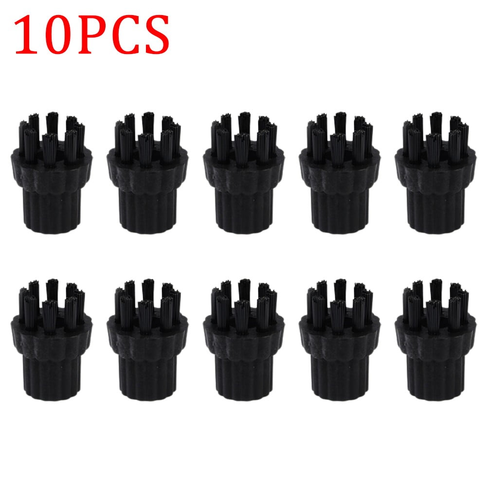 10 Pack Steam Cleaner Brush Heads, Compatible Steam Cleaner ...
