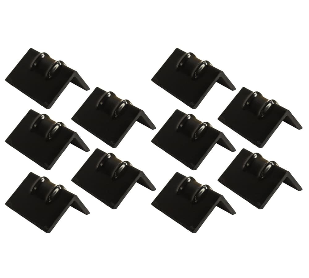 (10 Pack Steel Edge Protector w/Rubber Coating on Back - 6" - Walmart.com