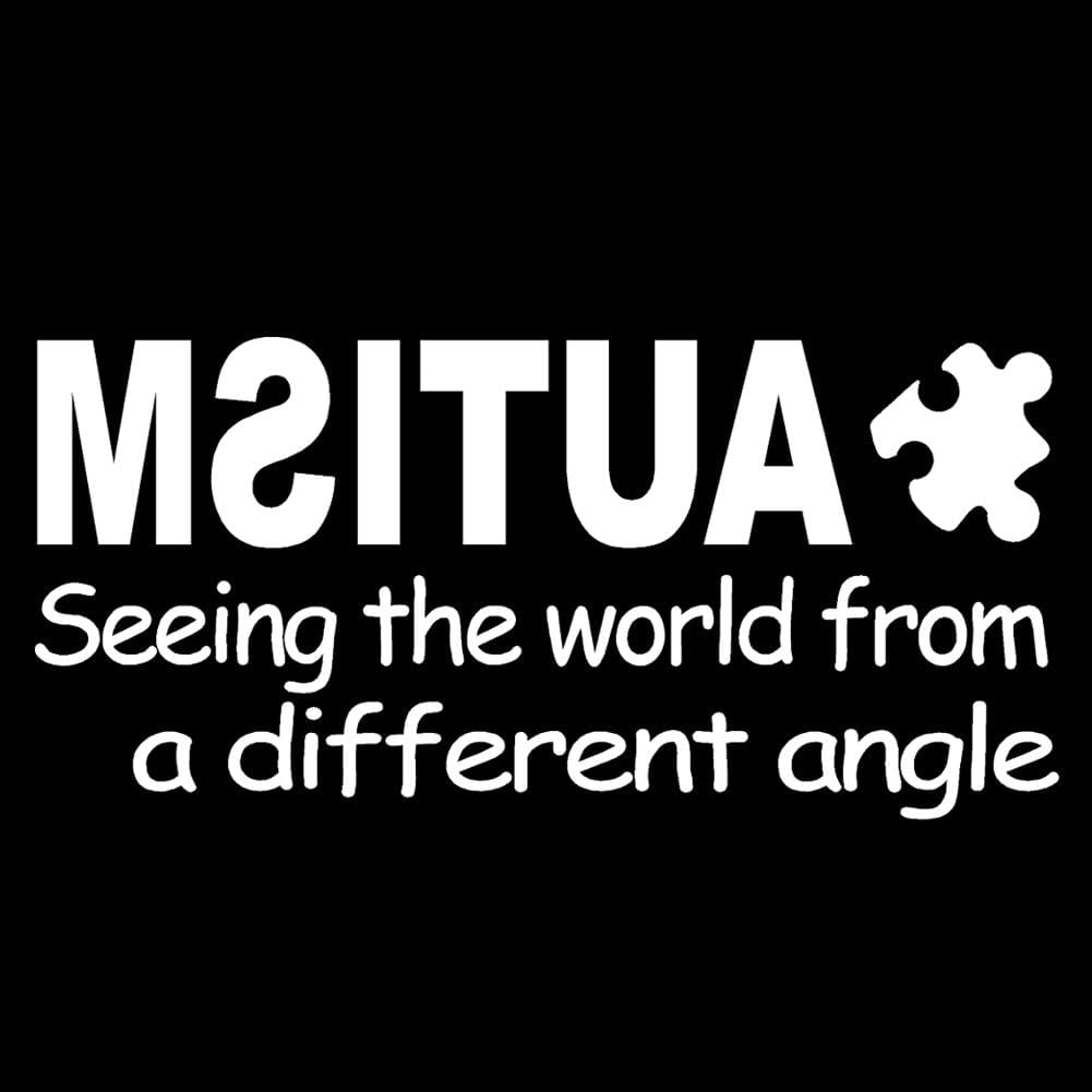 10 Pack - StickerDad® Autism Seeing The World from A Different Angle ...