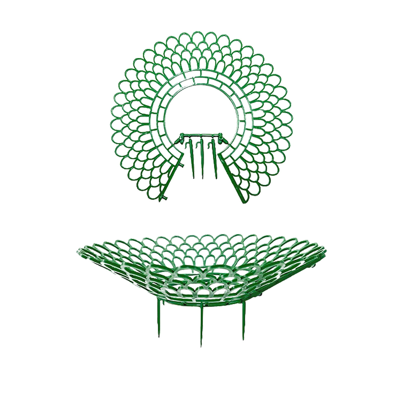 10 Pack Strawberry Plant Supports, Strawberry Plant Stand with 3 Sturdy ...