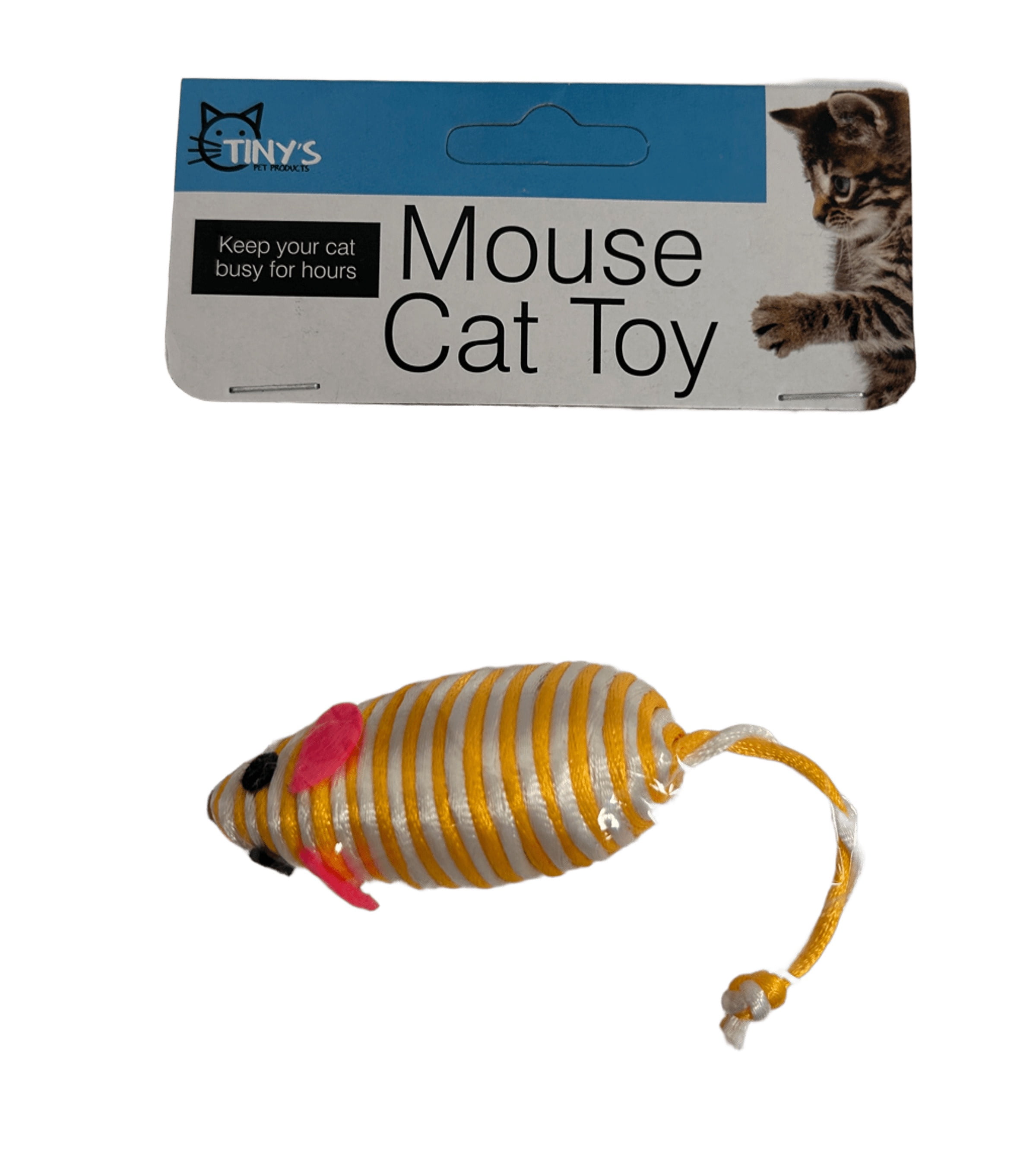 10 Pack Striped Mice Cat Toy, Engage Your Feline’s Hunting Instincts ...