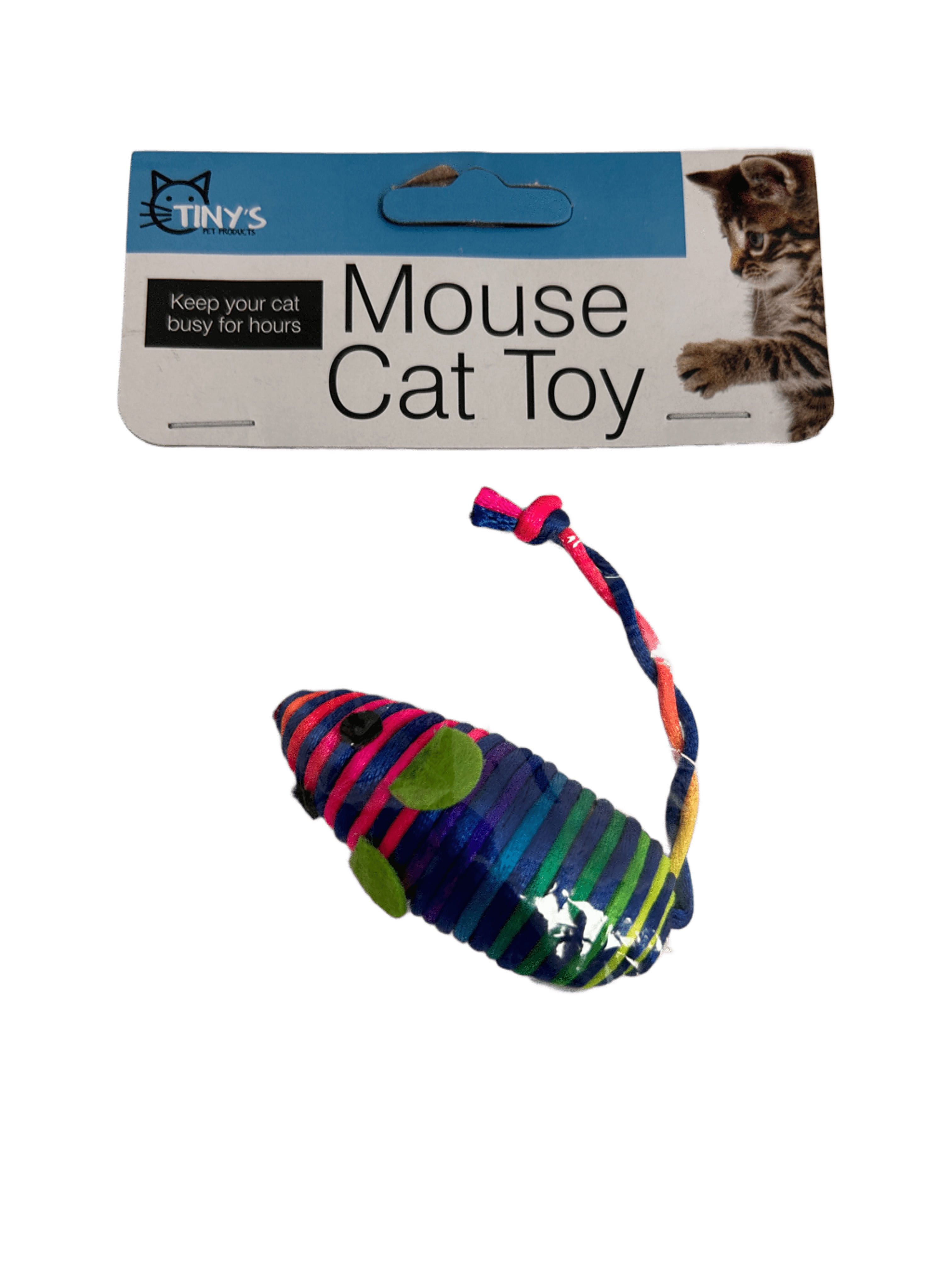 10 Pack Striped Mice Cat Toy, Engage Your Feline’s Hunting Instincts ...