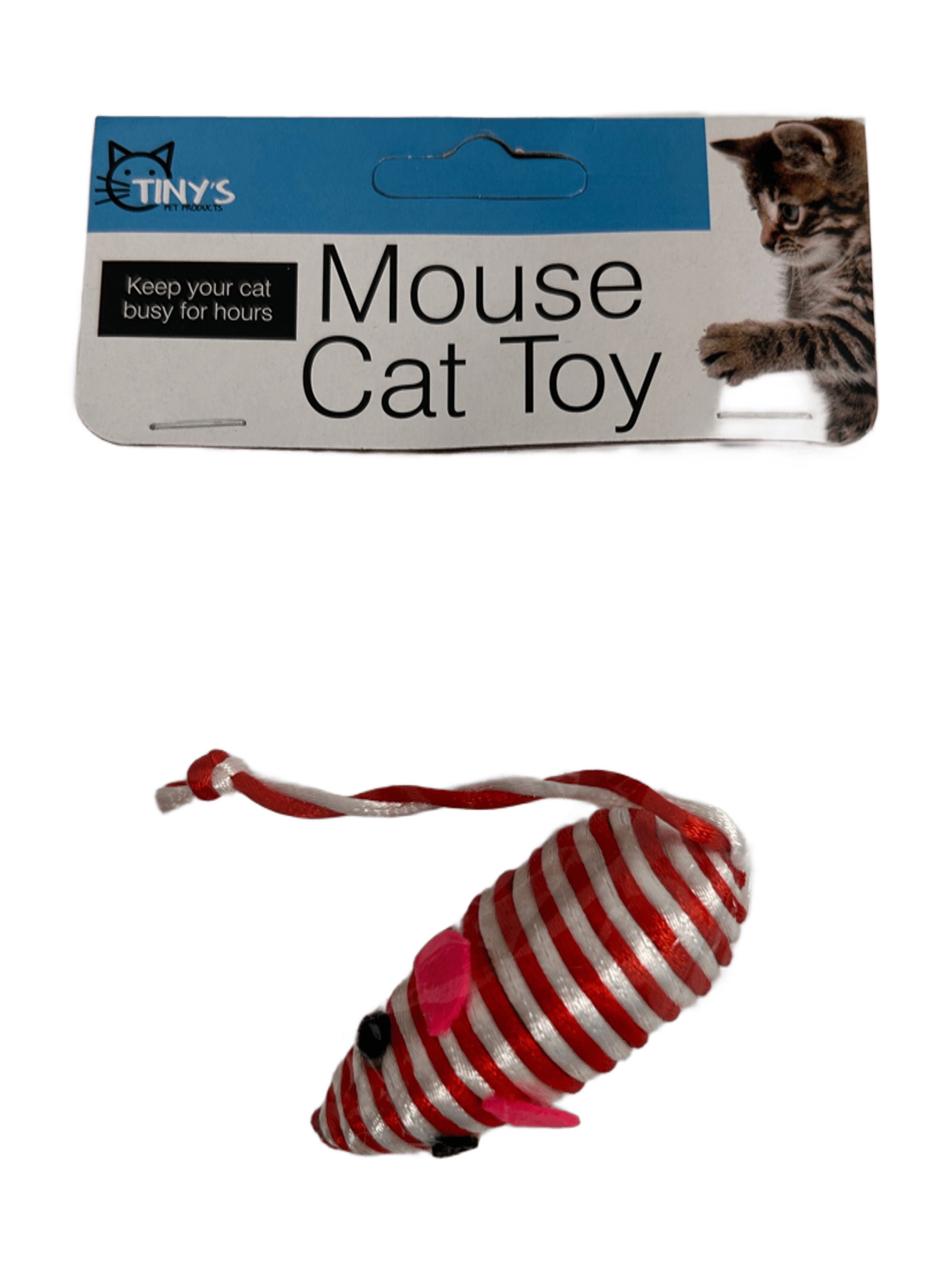 10 Pack Striped Mice Cat Toy, Engage Your Feline’s Hunting Instincts ...