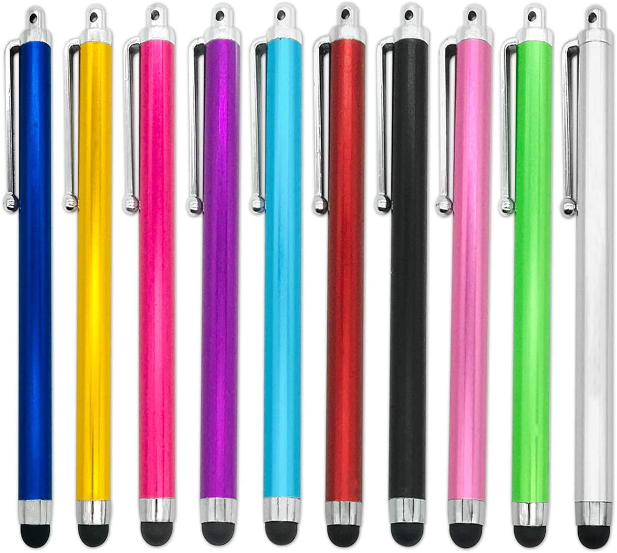 10 Pack Stylus Pen Set, Universal Touch Screen Capacitive Styli ...