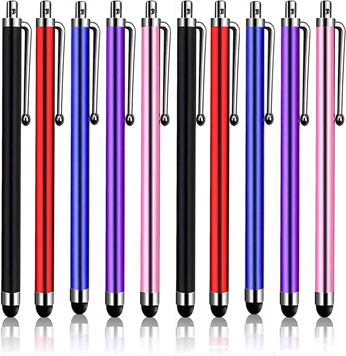 10 Pack Stylus Pens for Touch Screens iPad iPhone Tablets Samsung ...