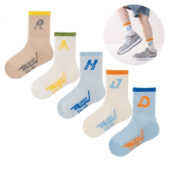 10-Pack Summer Mesh Breathable Athletic Socks, Anti-Odor Seamless Toe ...