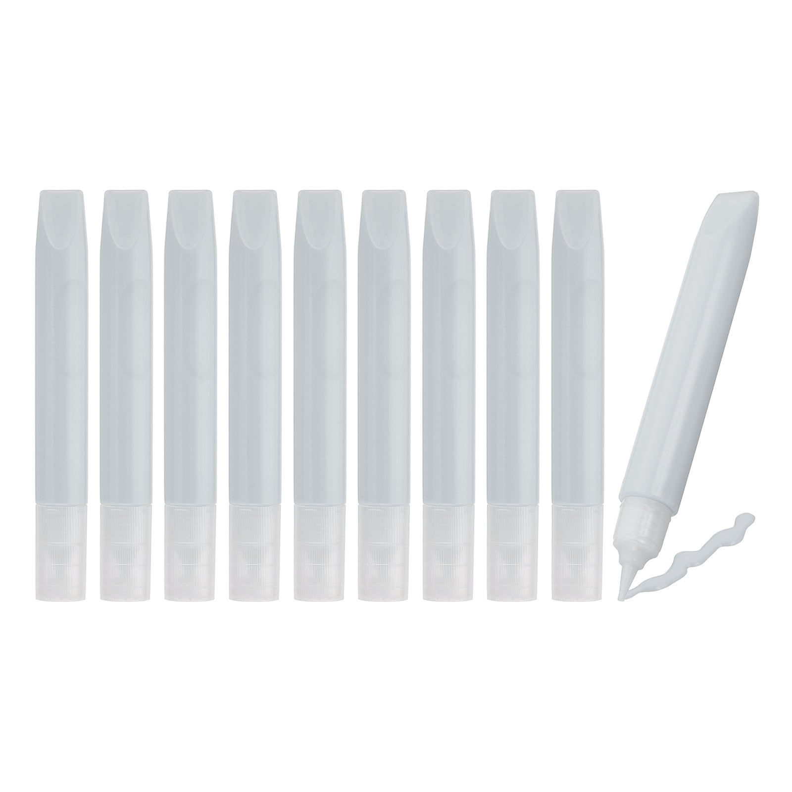 10 Pack Suncatcher Paint Pens, Silver Sun Catcher Paint Pens 10ML Each ...