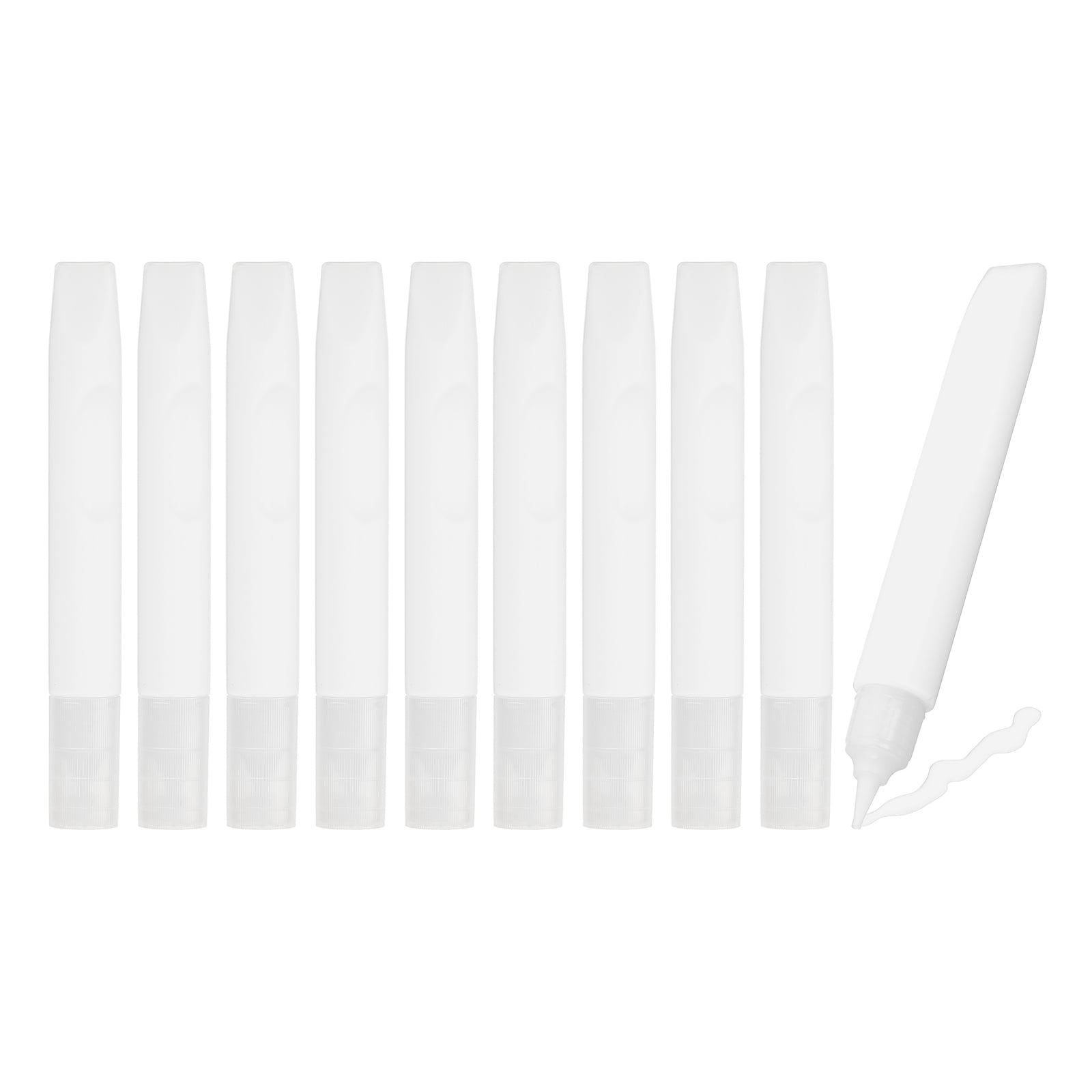 10 Pack Suncatcher Paint Pens, White Sun Catcher Paint Pens 10ML Each ...