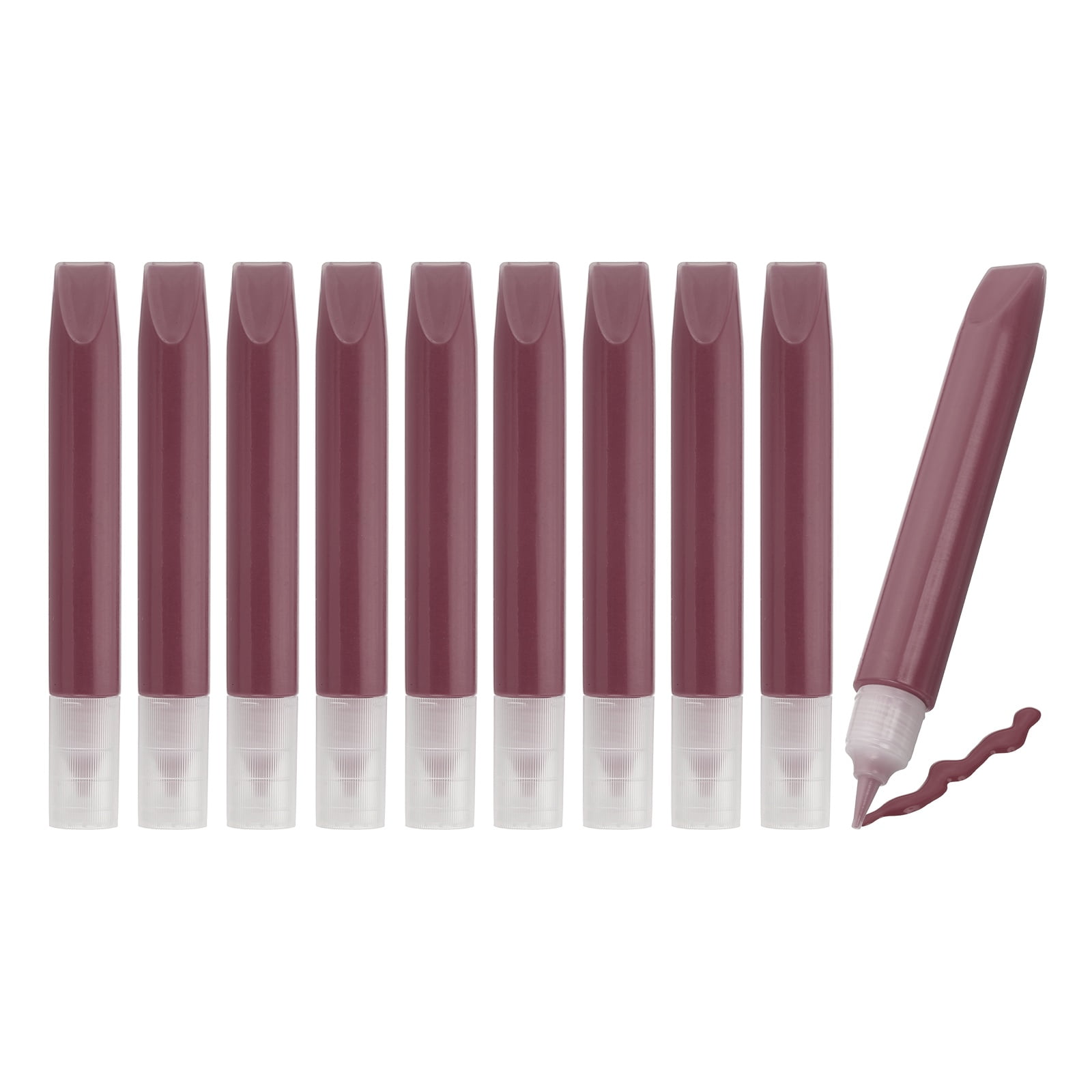 10 Pack Suncatcher Paint Pens, Wine Red Sun Catcher Paint Pens 10ML ...