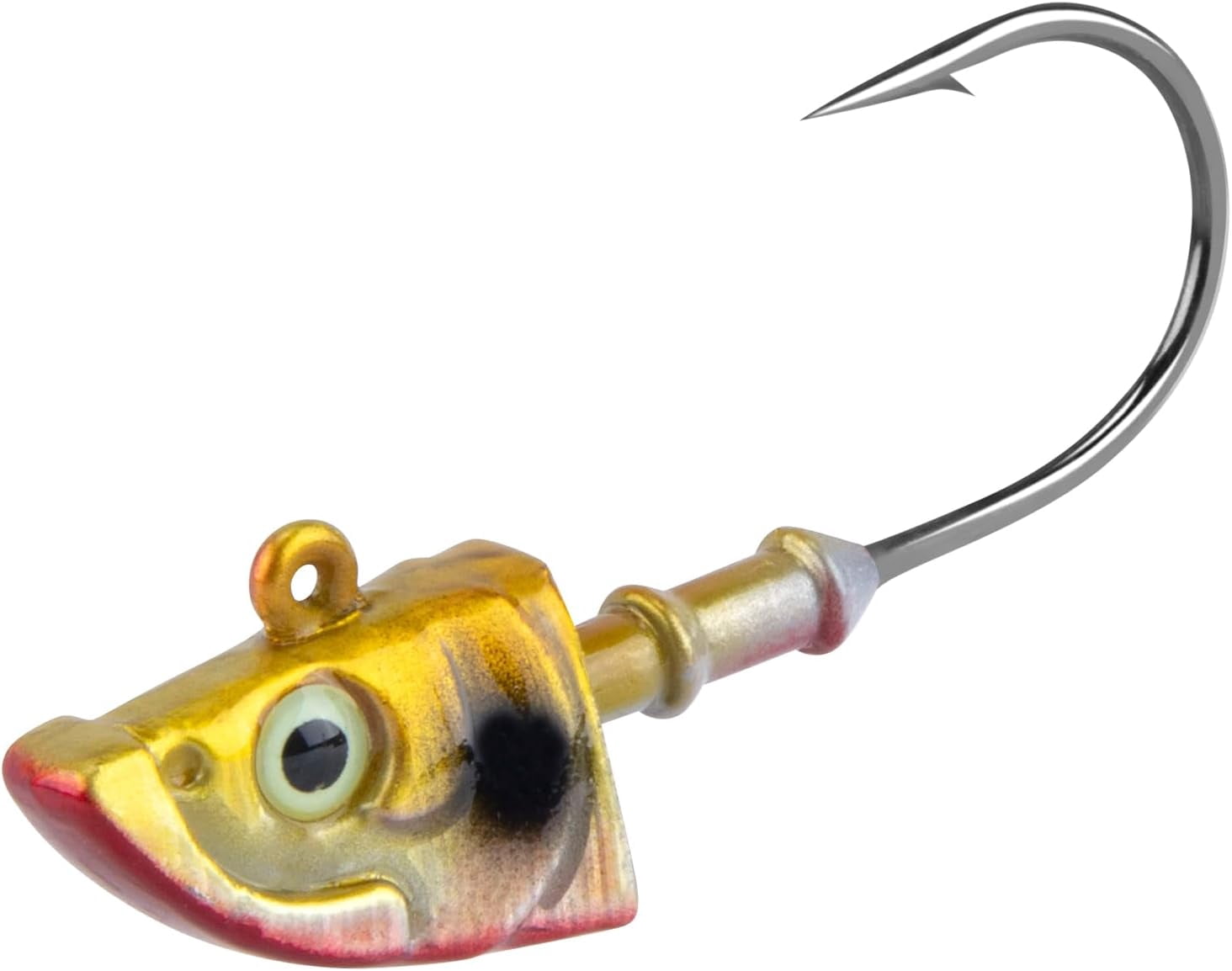 10 Pack Swimbait Jig Heads, Saltwater Fishing Jig Heads Minnow Style 3D ...