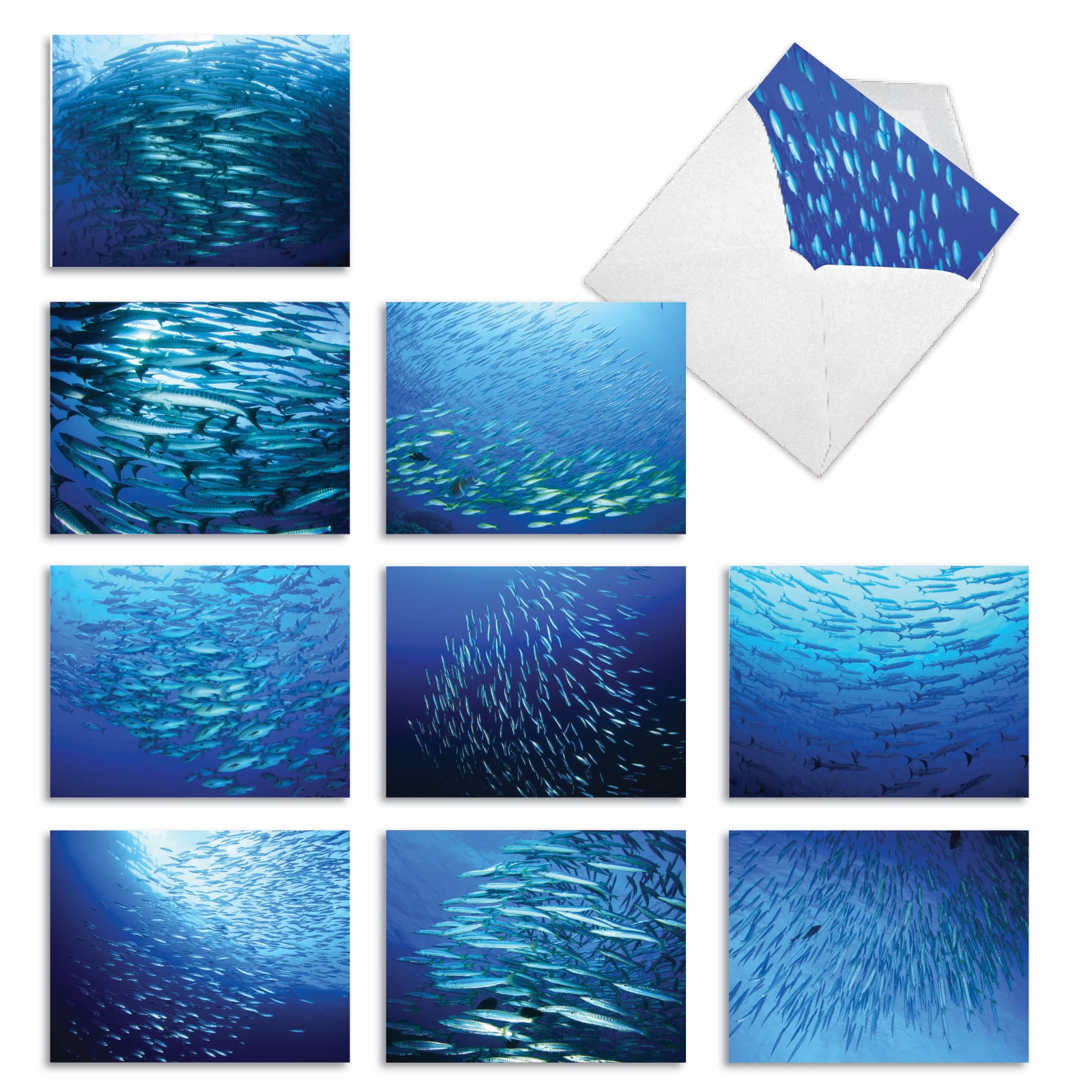 10 Pack Thank You Note Cards With Envelopes - Deep Thoughts - Walmart.com