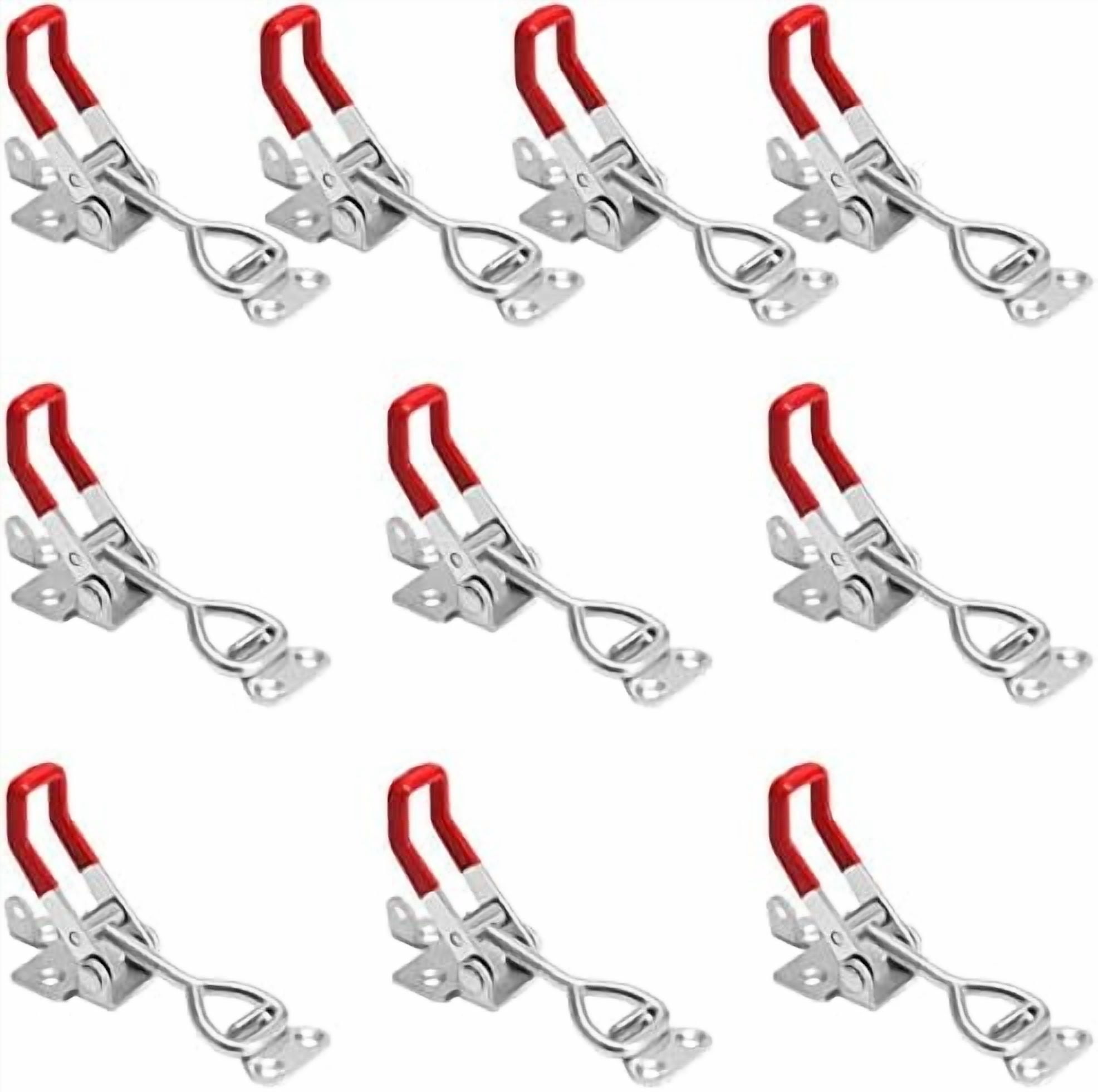 10 Pack Toggle Clamp 4002, Adjustable Pull Latch for Door Box Lid Jig ...