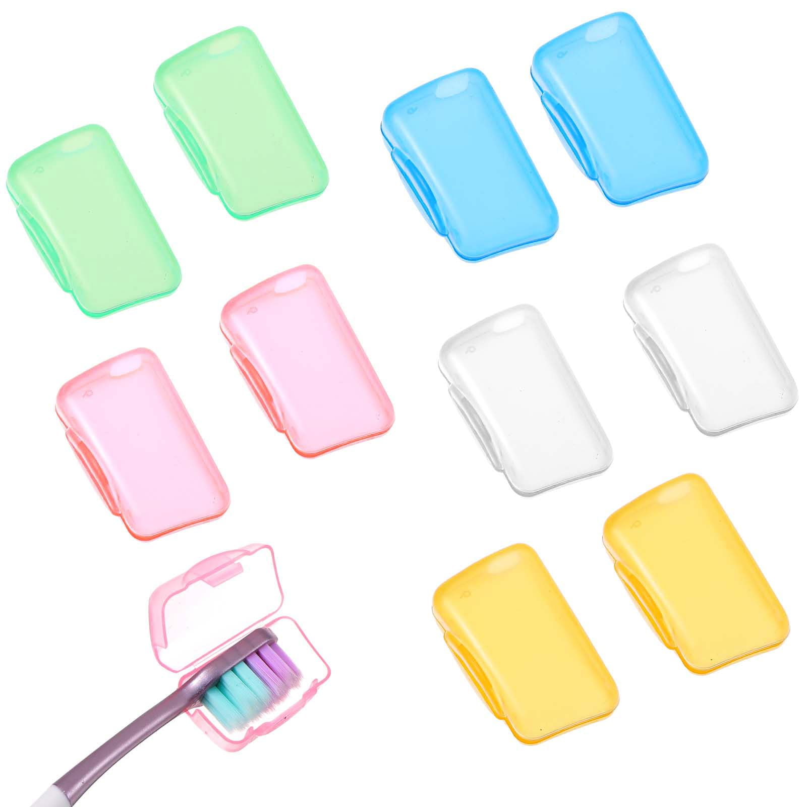 10 Pack Toothbrush Heads Covers Caps Tooth Brush Cover for Travel ...
