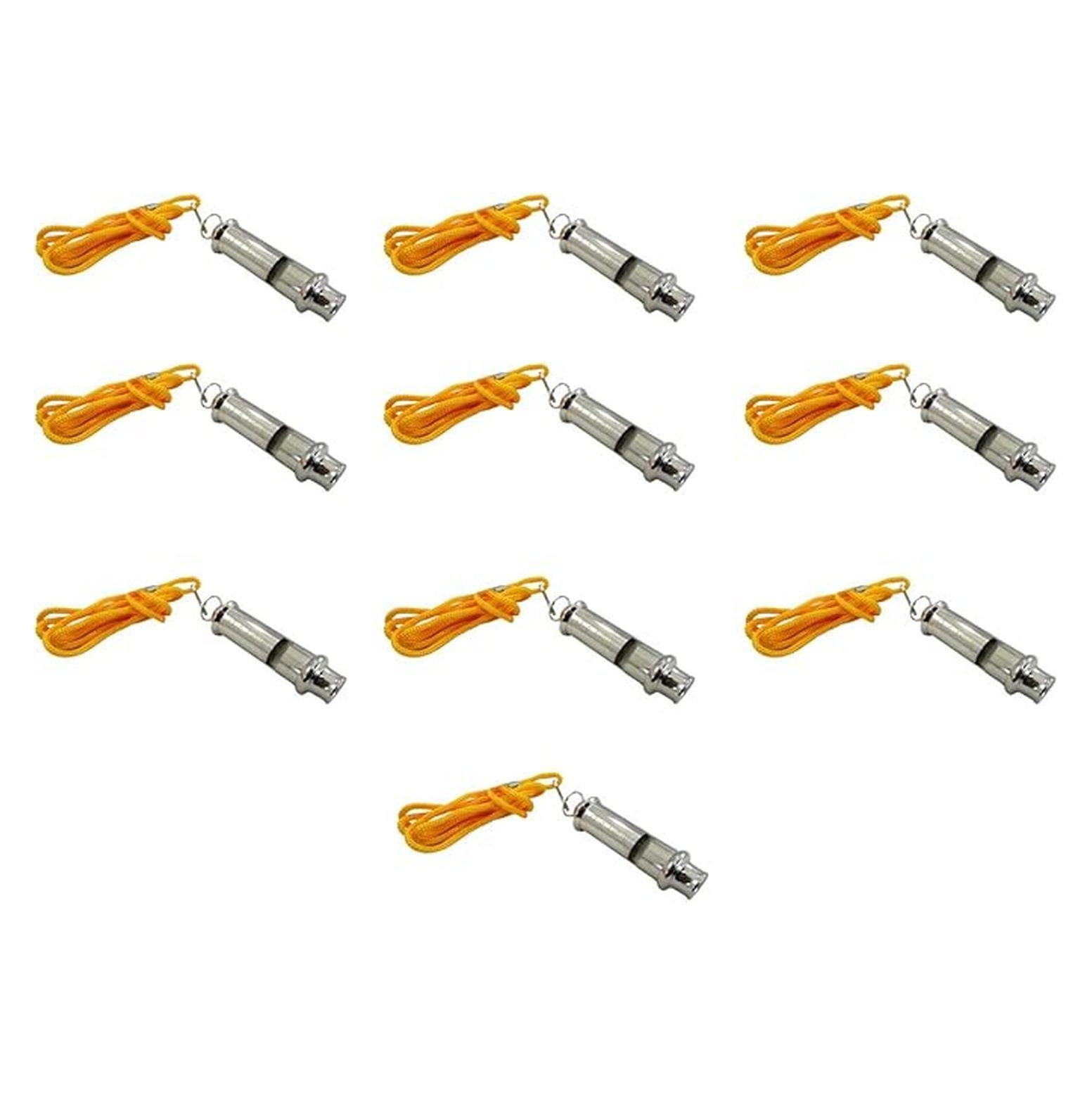 10 Pack Train Conductor Whistle Metal Locomotive Toy Prop Costume ...