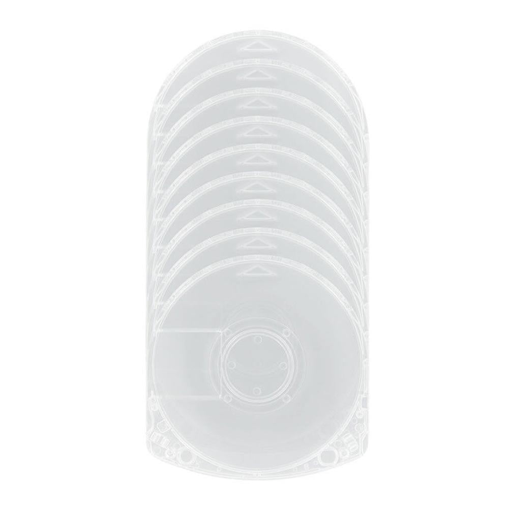 10 Pack Ultra Slim Clear Transparent PSP Disc Clam Shell Case, Single ...