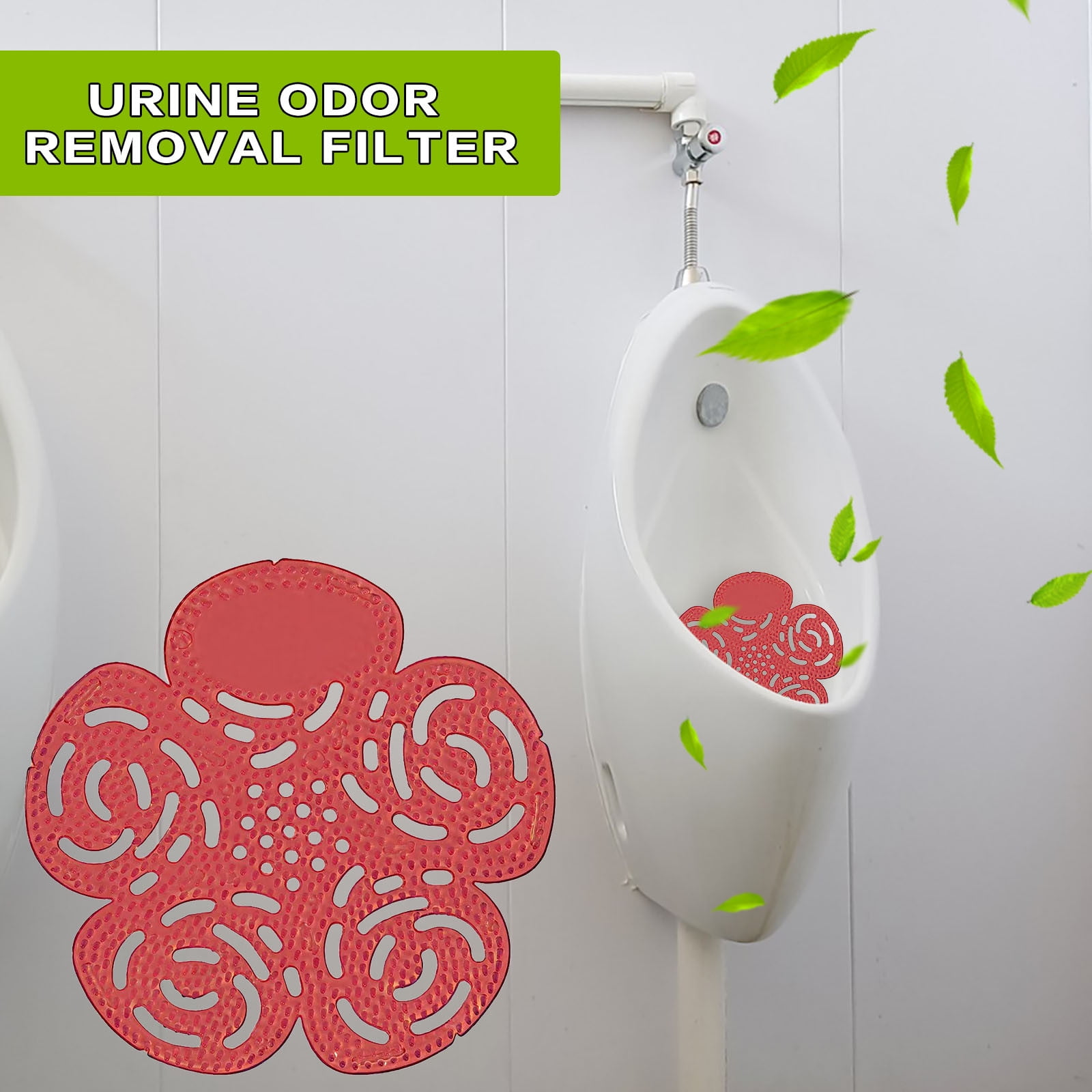 10 Pack Urinal Screen Cakes Blocks Janitorial Deodorizers, 6x6 Inch ...