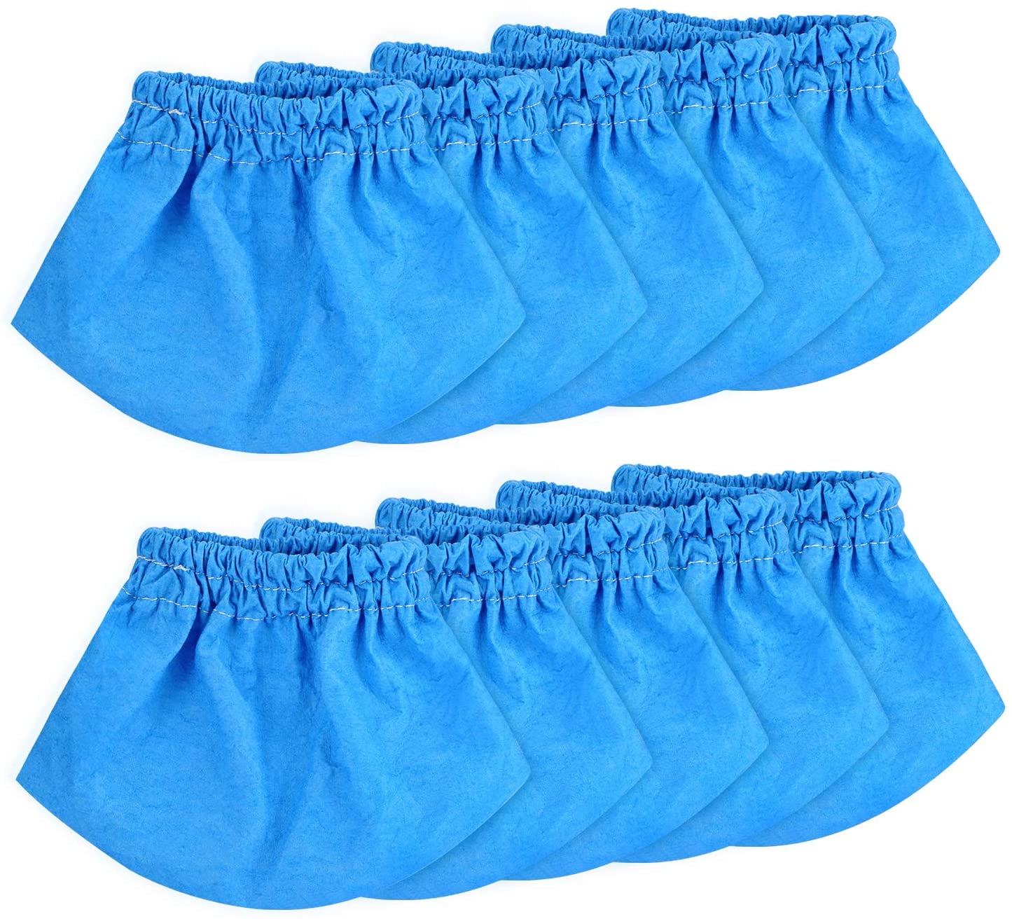 Vacmaster VRC2 Cloth Filter 10 Pack, Fits 1.5-3.2 Gal Wet/Dry Vacs ...