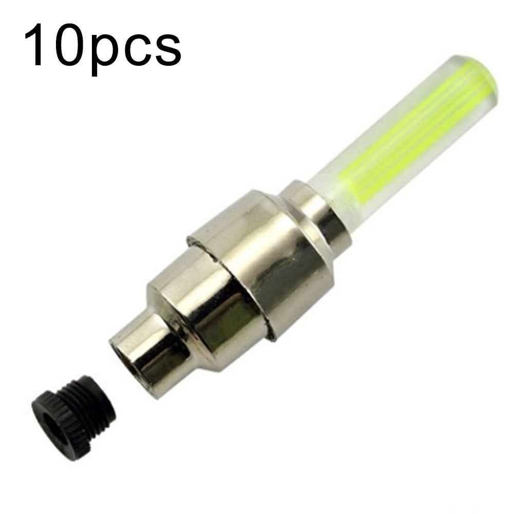 10 Pack Valve Stem Lights For Bikes Led Auto Glow Motion Activated 4 ...