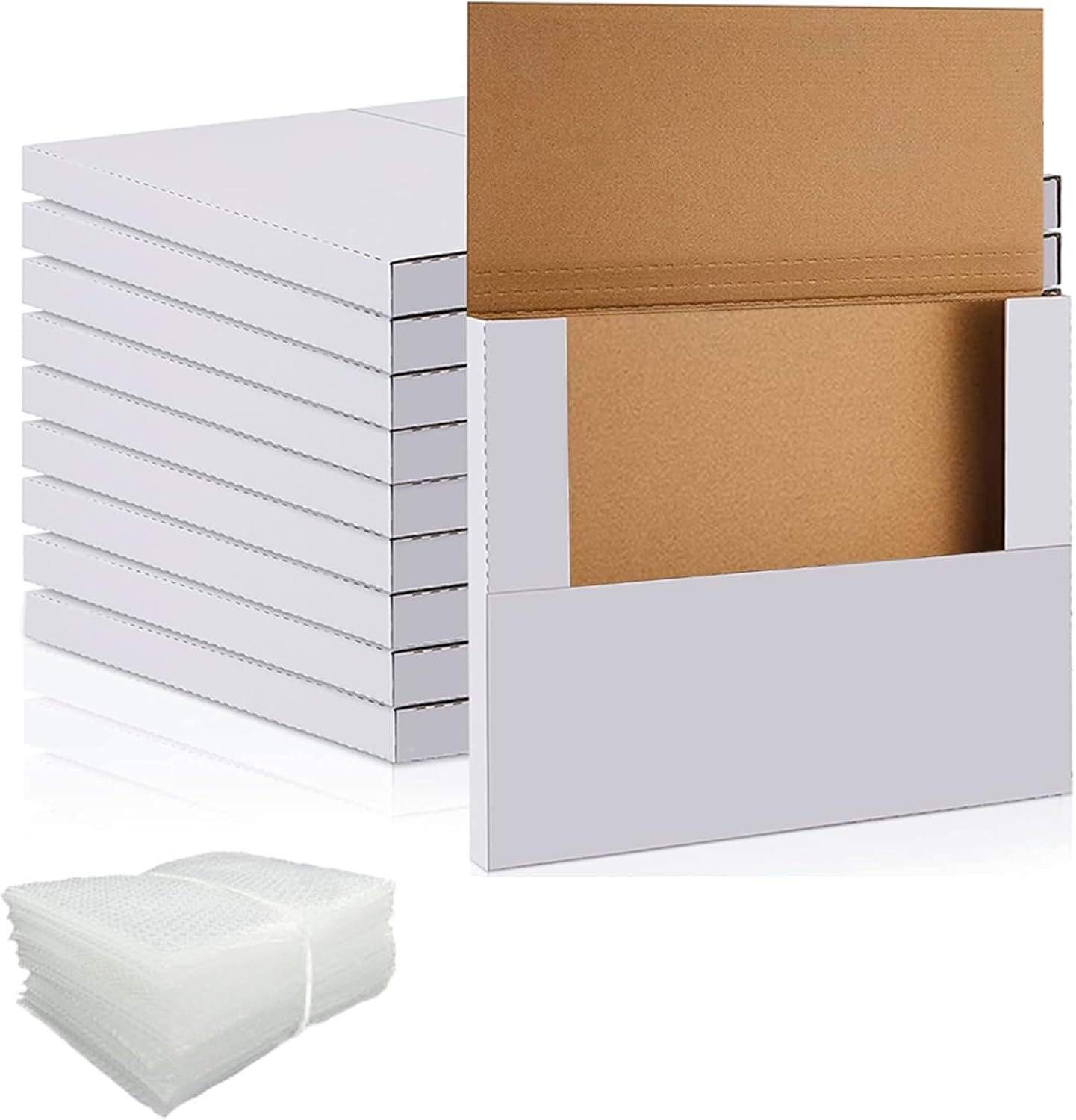10 Pack Vinyl Record Shipping Boxes,12.5" X 12.5" x 1" Vinyl Record LP ...