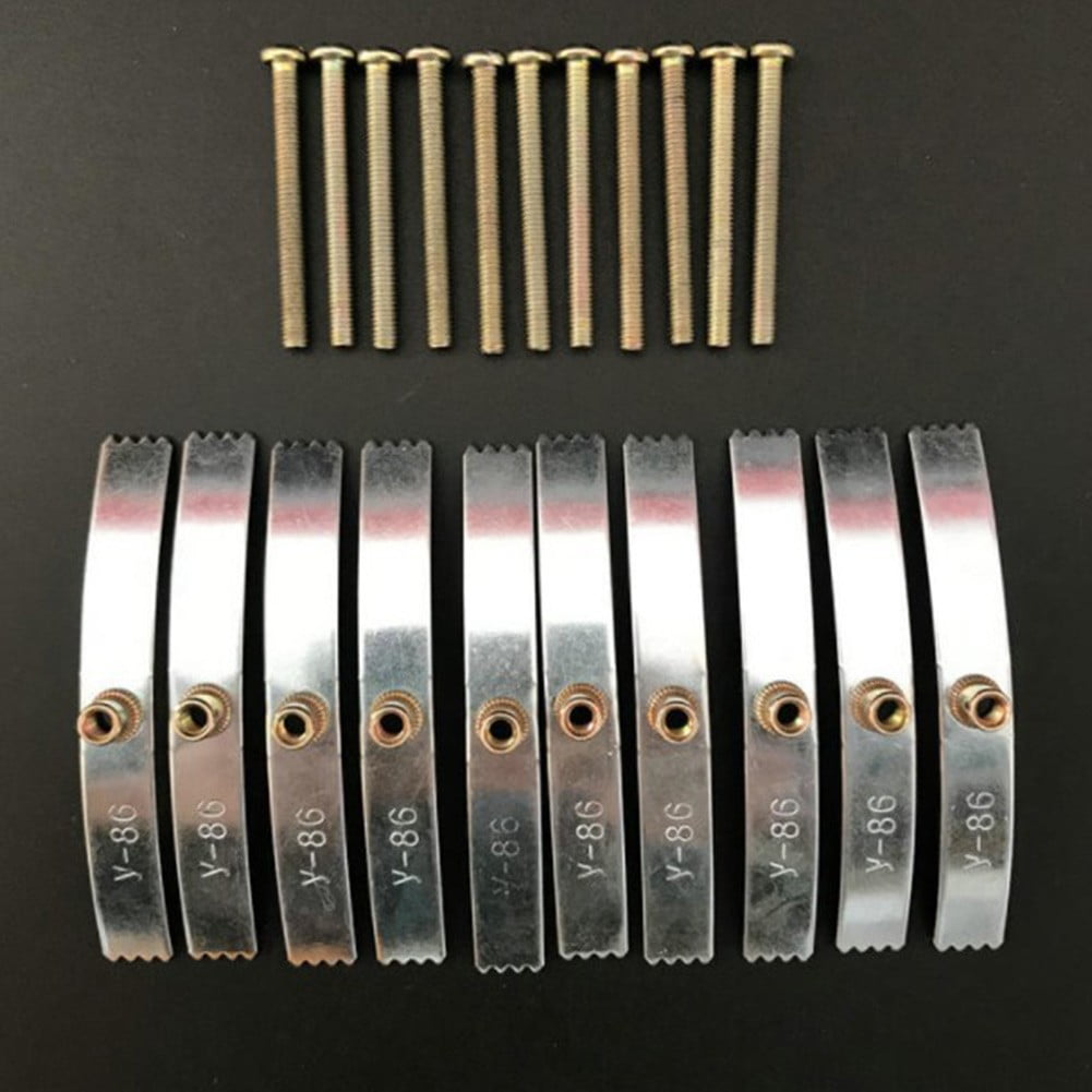 10-Pack Wall Box Repair Screws, Steel Junction Fixed Socket Box Mount ...