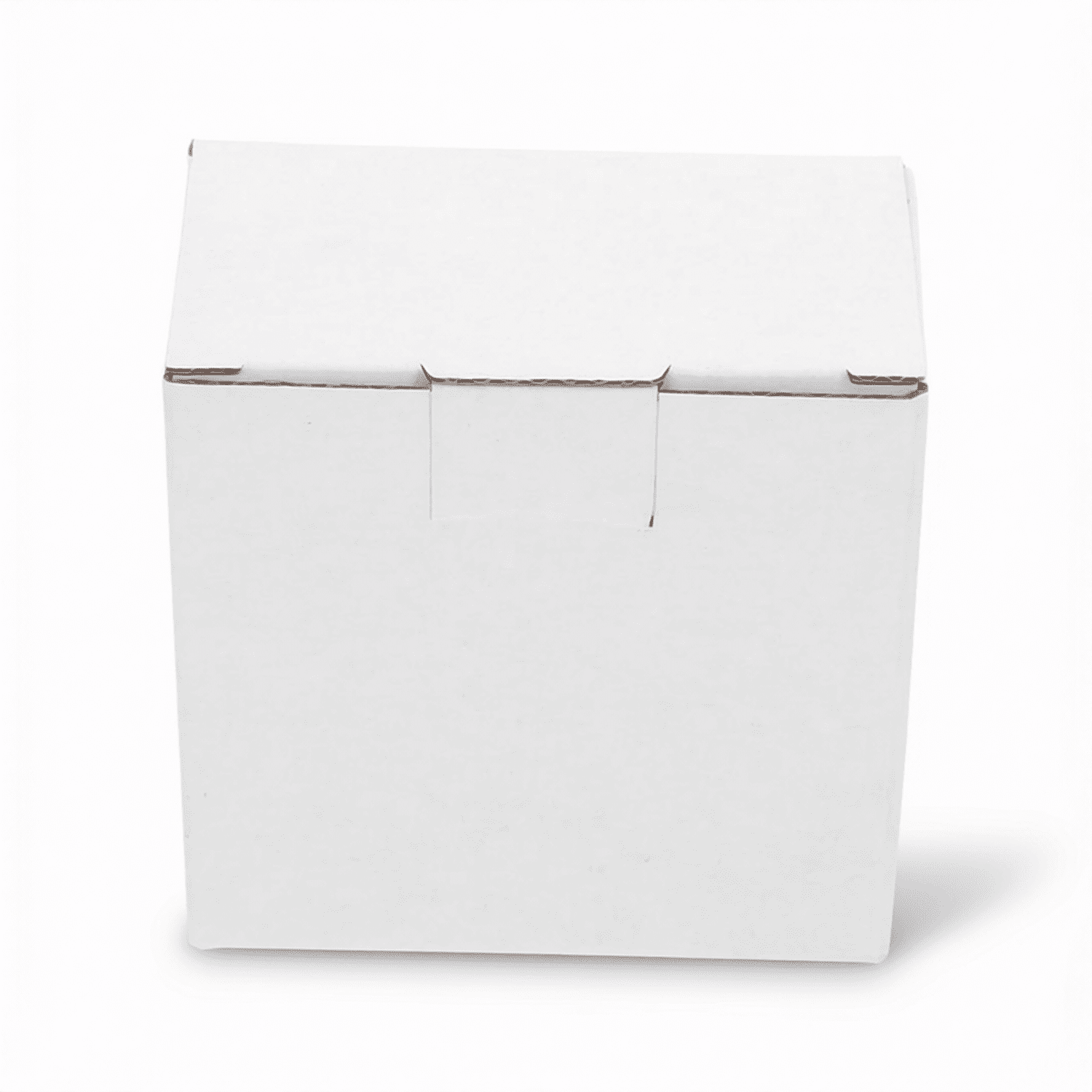 10 Pack White Corrugated Cardboard Boxes for Shipping, Mailing, and ...