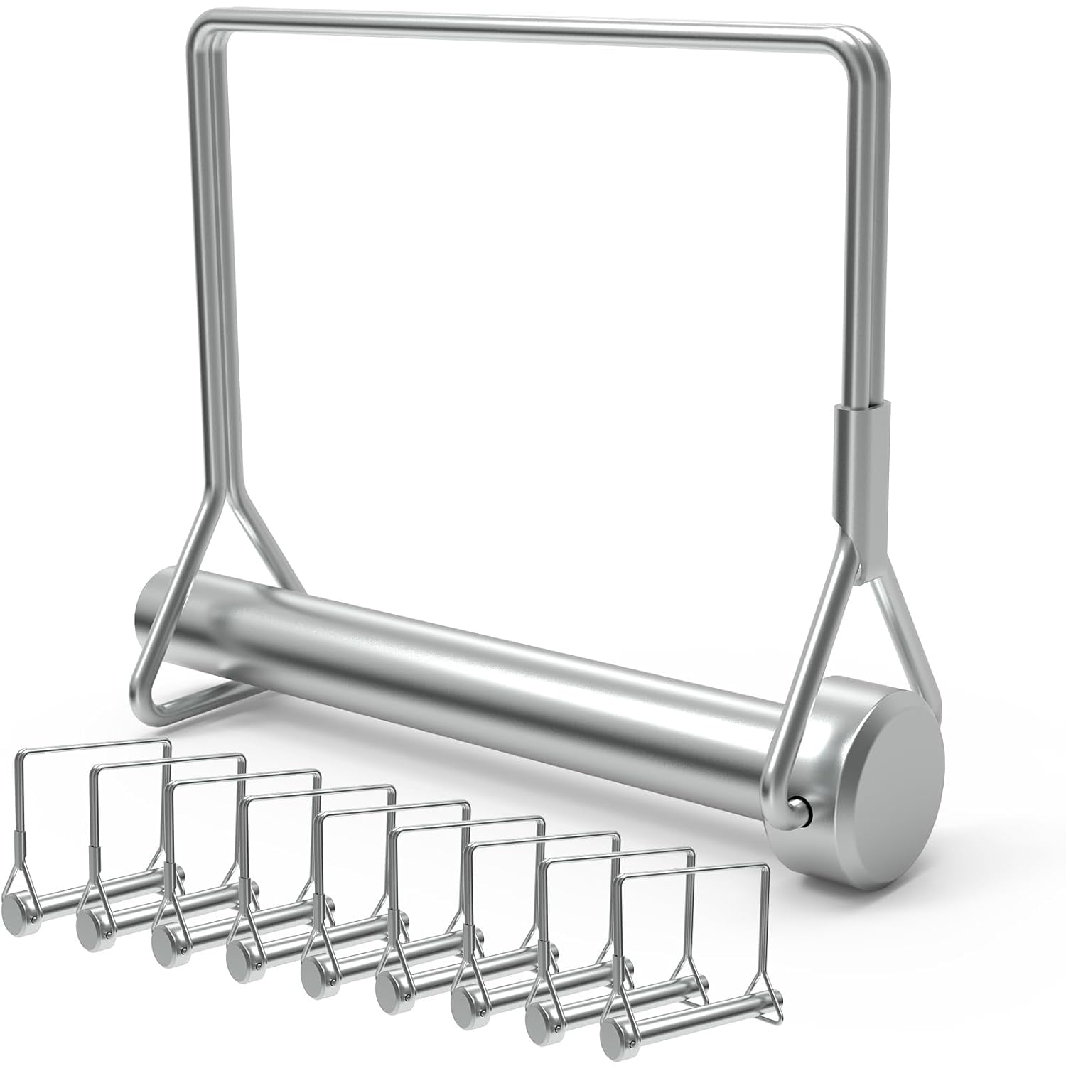 10 Pack Wire Lock Pin, 3/8 Inch Heavy Duty Safety Coupler Pin Shaft ...