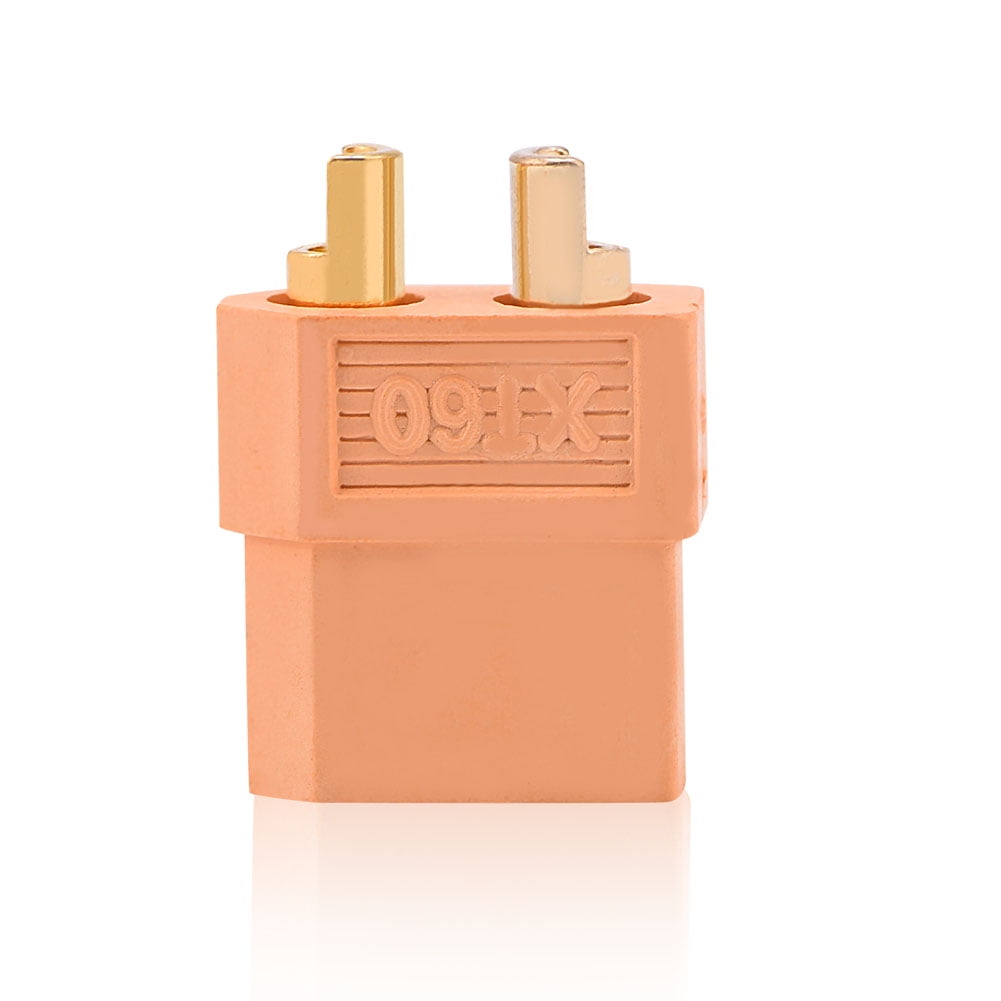 10-Pack XT60 Connector Adapters, Female Plugs for RC Drone LiPo ...