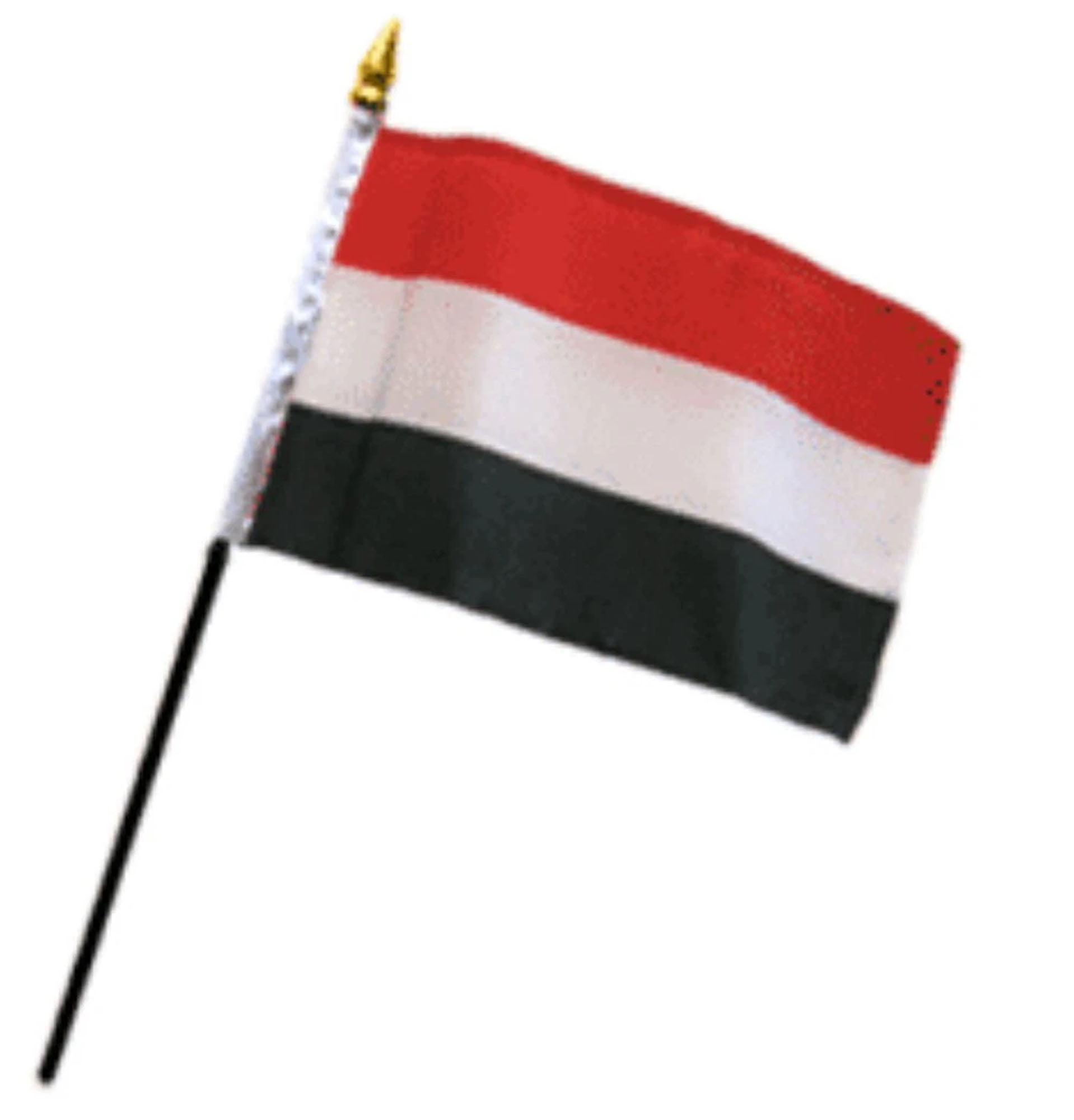 10 Pack Yemen 4"x6" Flag Desk Table Stick (sewn edges) - Walmart.com