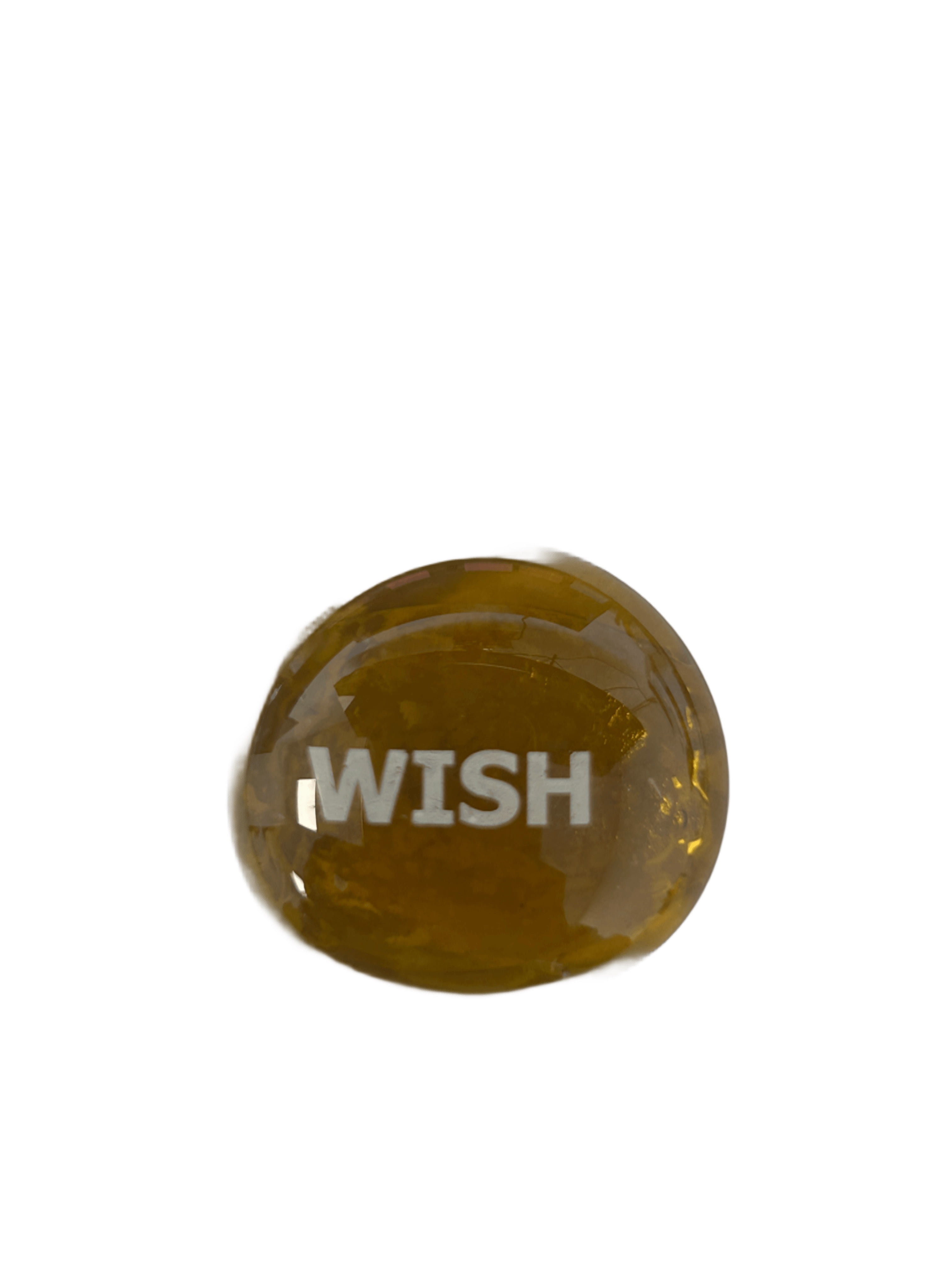 10 Pack Zen Glass Stone, Thoughtful Brown Stone with word Wish Gift ...