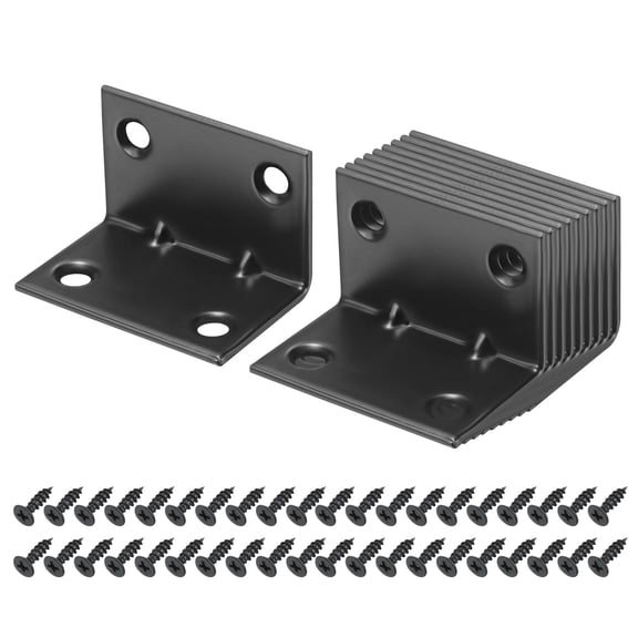 Shop Black Metal Shelving Brackets and Supports for Home Improvement