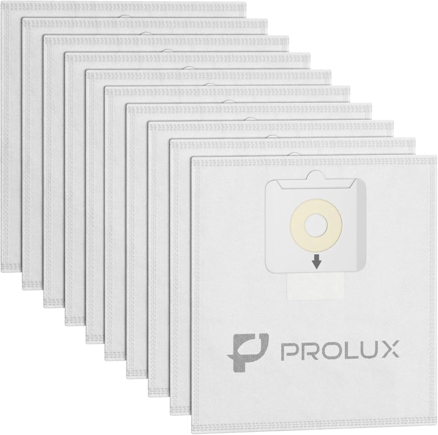 10 Pack of Bags for Prolux TerraVac Vacuum Cleaner, Disposable, Easy to ...