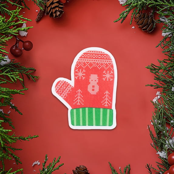 10 Pack of Christmas Sponge For Scrubbing Dishes Dishwashing Three ...