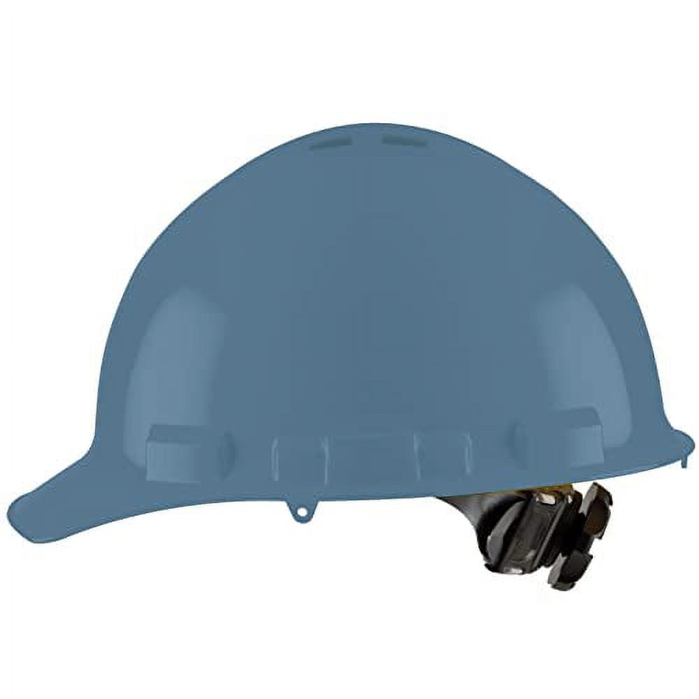 10-Pack of Cordova H24R5 Duo Blue Cap-Style Helmet, 4-Point Ratchet ...