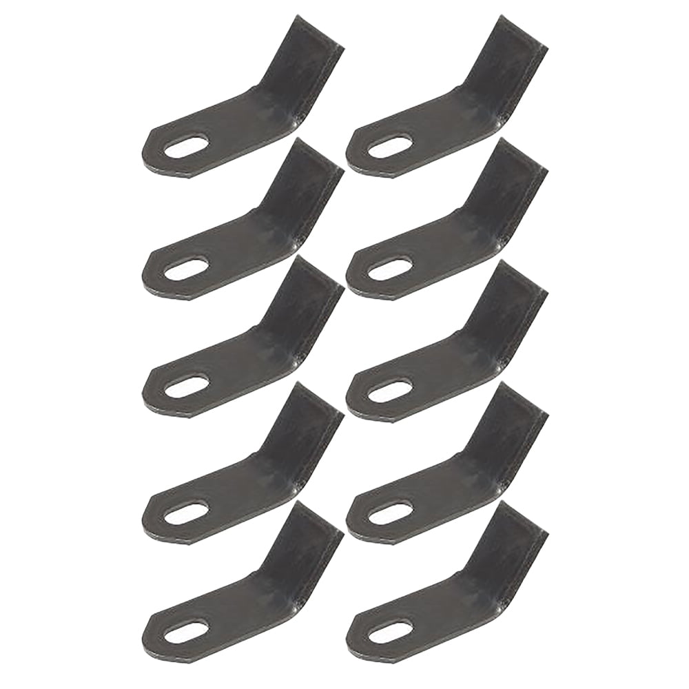 10-Pack of New Mower Flail Blades 5-1/4" x 1-3/4" - Walmart.com