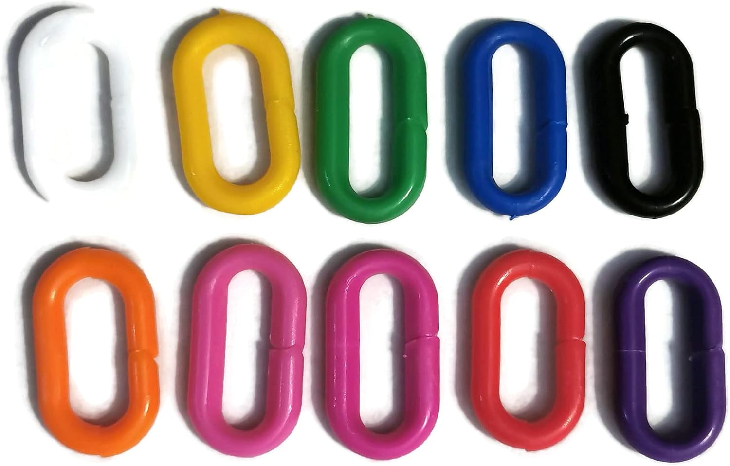 10 Pack of Replacement Breakaway Links for Plastic Chain Goat Collars ...