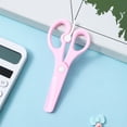 10 Pack s DIY Crafts Plastic Scissors s Do Not Hurt Hands Resilient ...