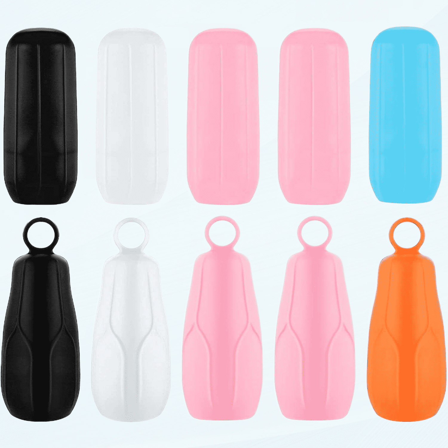 10 PackTravel, 2 Styles Silicone Leak Locks Toiletry Skins Toiletry ...