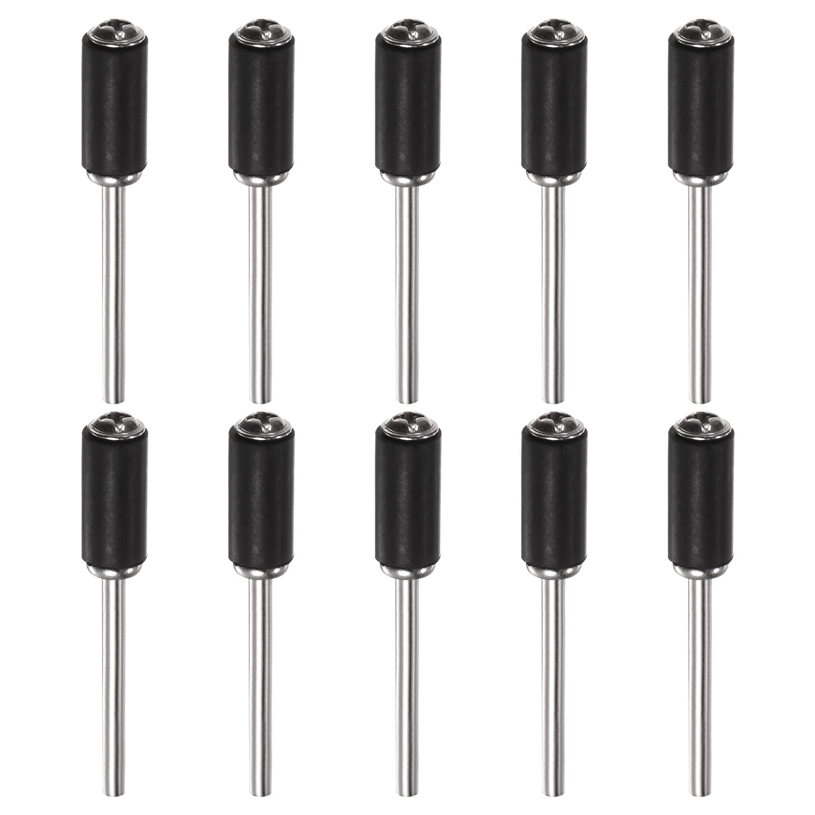 10 Packs 1/4 Inch Sanding Drum Rubber Mandrels 2.35mm Shank Sanding ...