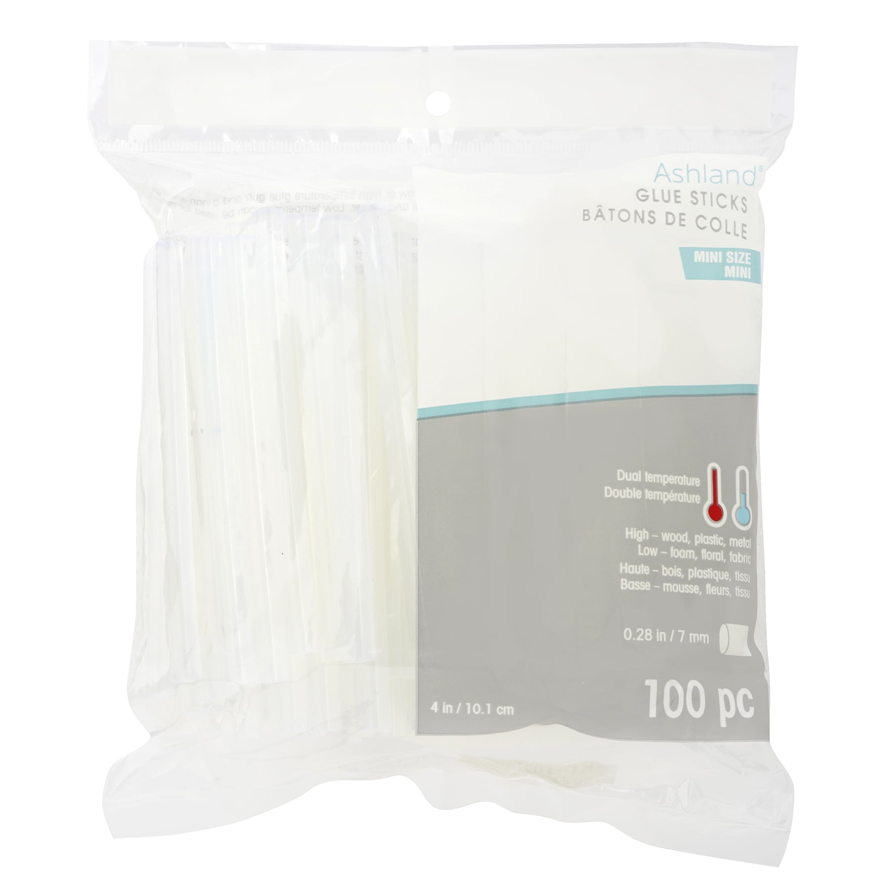 10 Packs: 100 ct. (1,000 total) Mini Dual Temperature Glue Sticks by ...