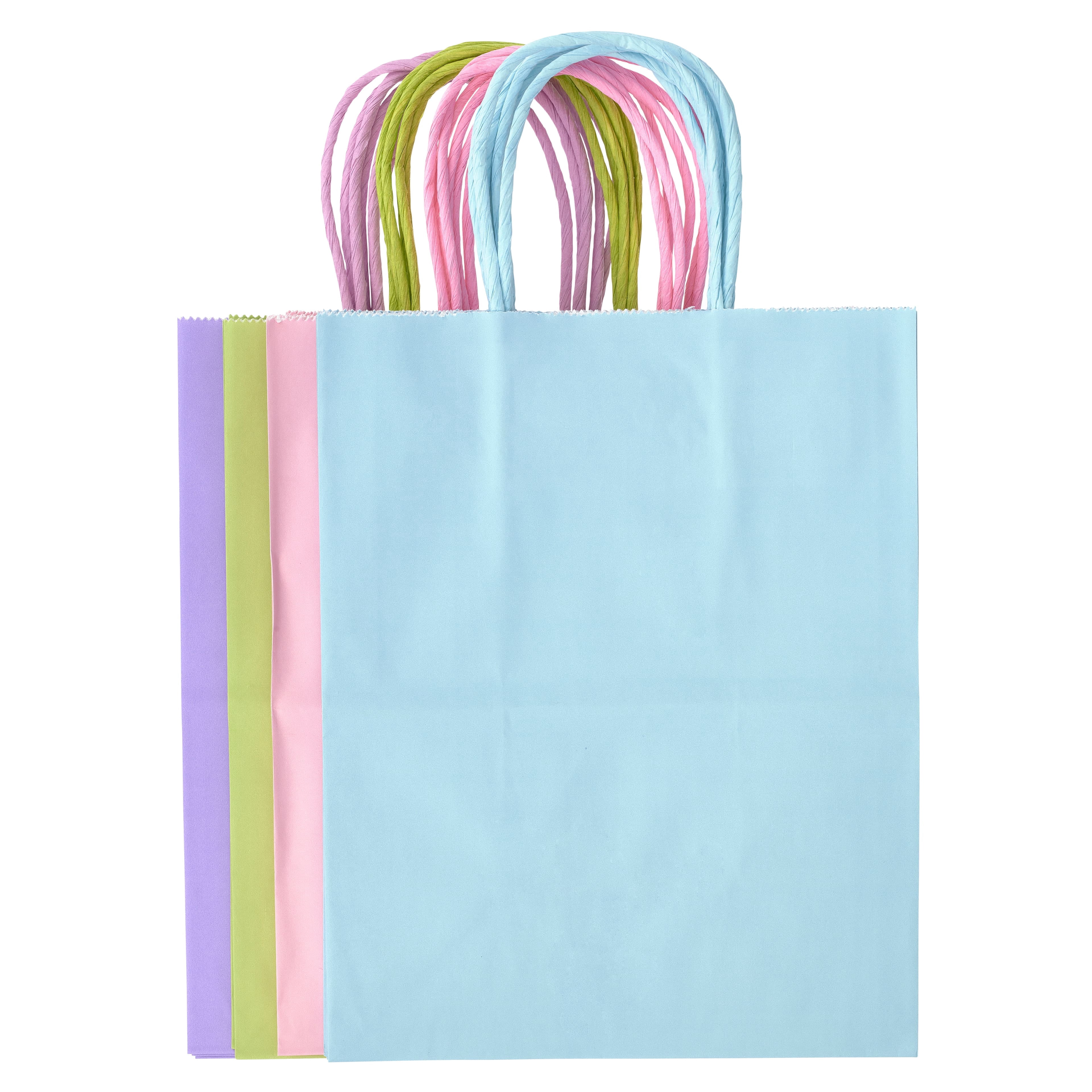 10 Packs: 13 ct. (130 total) Medium Pastel Gifting Bags by Celebrate It ...