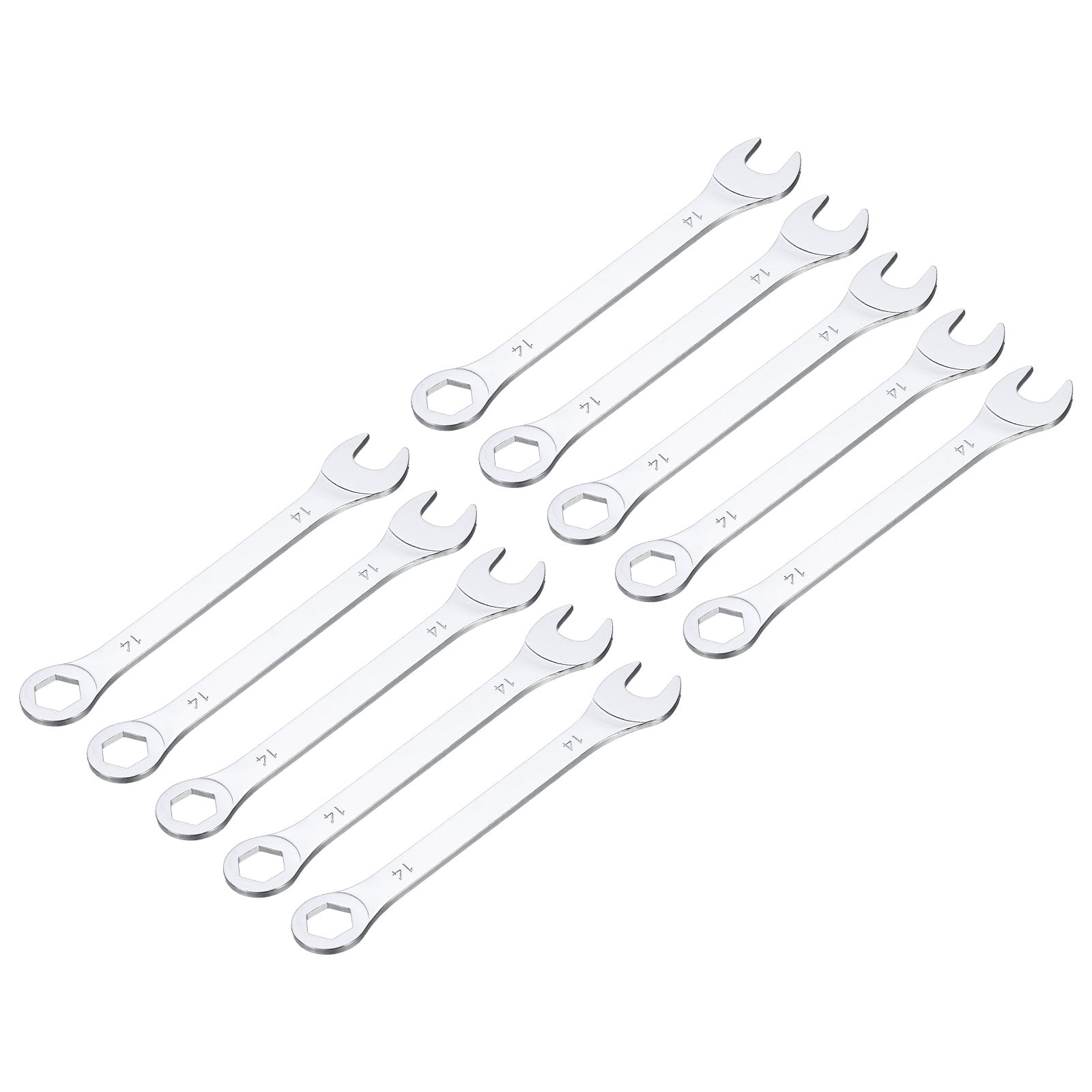 10 Packs 14mm Thin Combination Wrench with Offset 6-Point End and ...