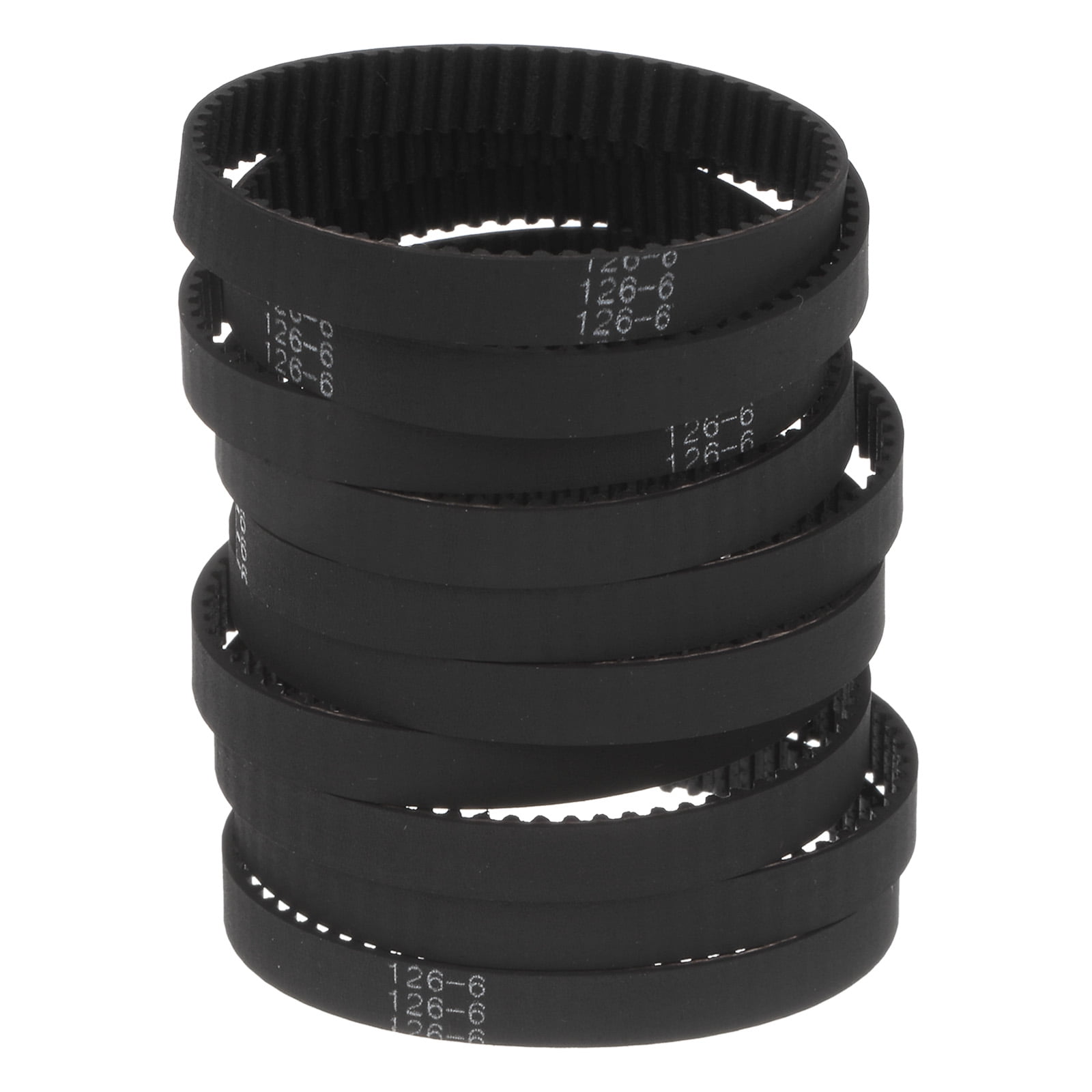 10 Packs 2GT Timing Belt Closed Loop Rubber Belts 126-2GT-6, 6mm Width ...